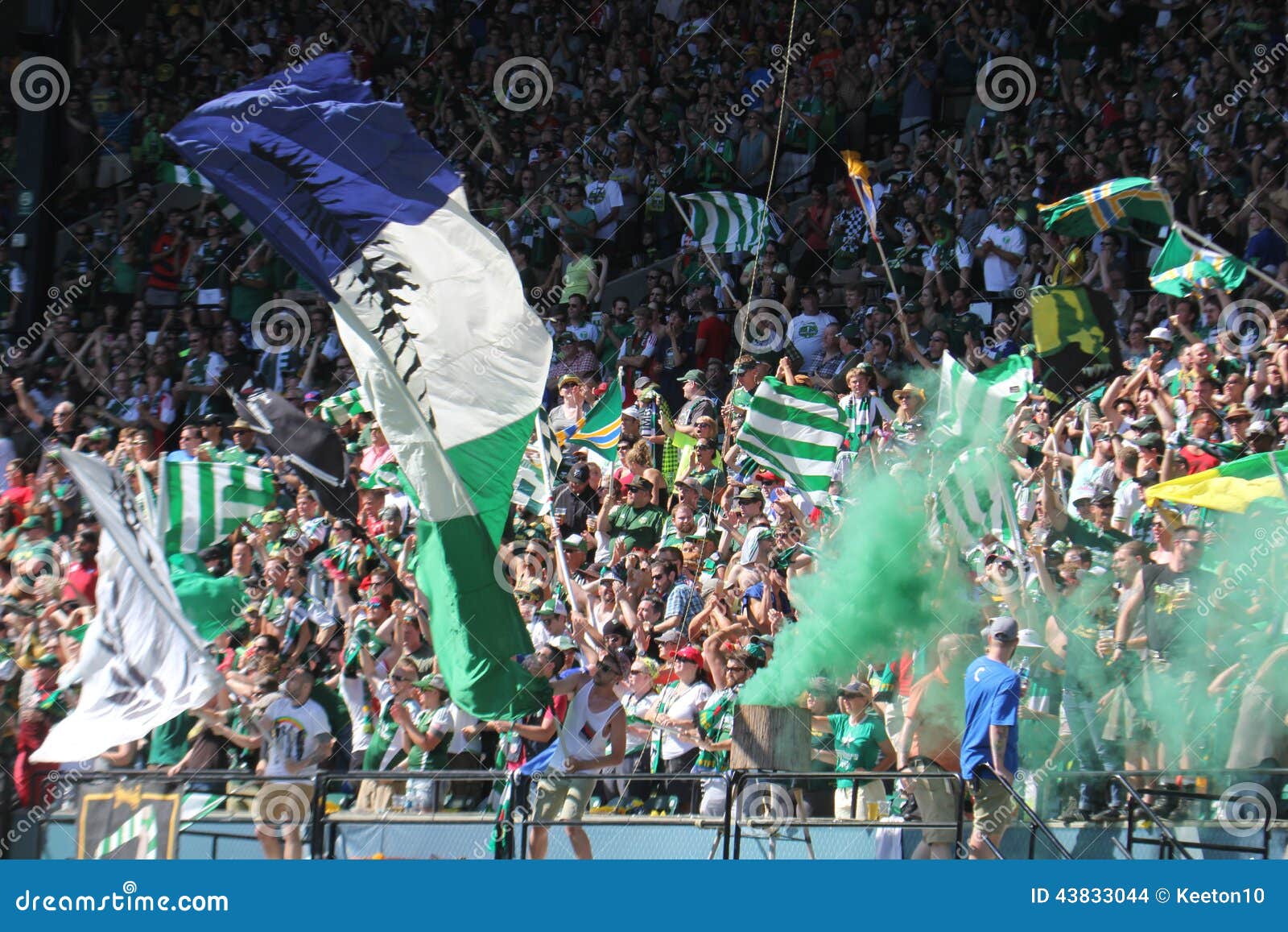Timbers Army editorial stock image. Image of league, major - 43833044