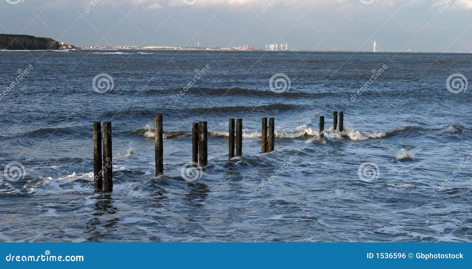Timbers and tide stock photo. Image of sand, coast, ocean - 1536596