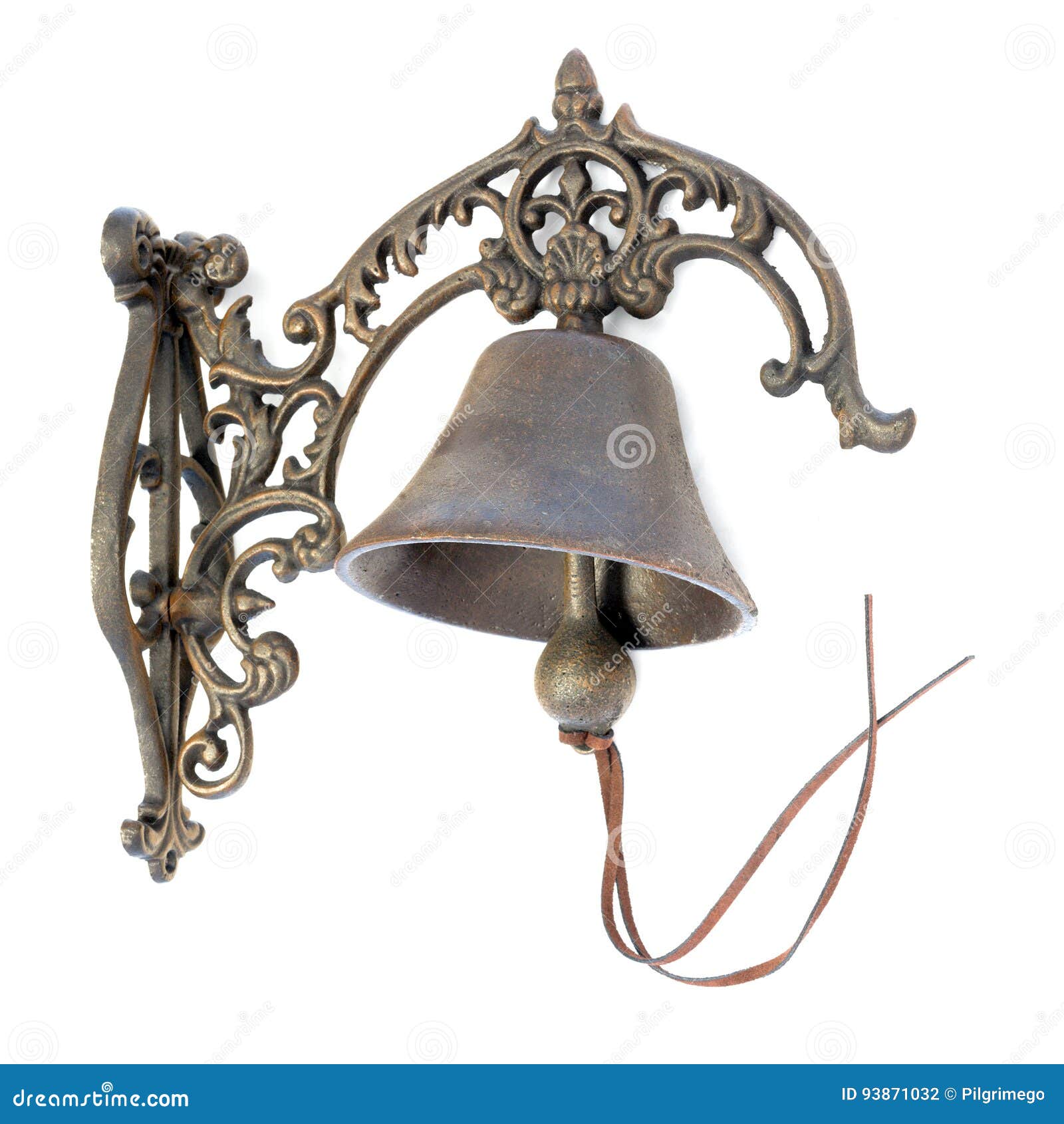 Timbre antiguo del metal foto de archivo. Imagen de antigüedad - 93871032