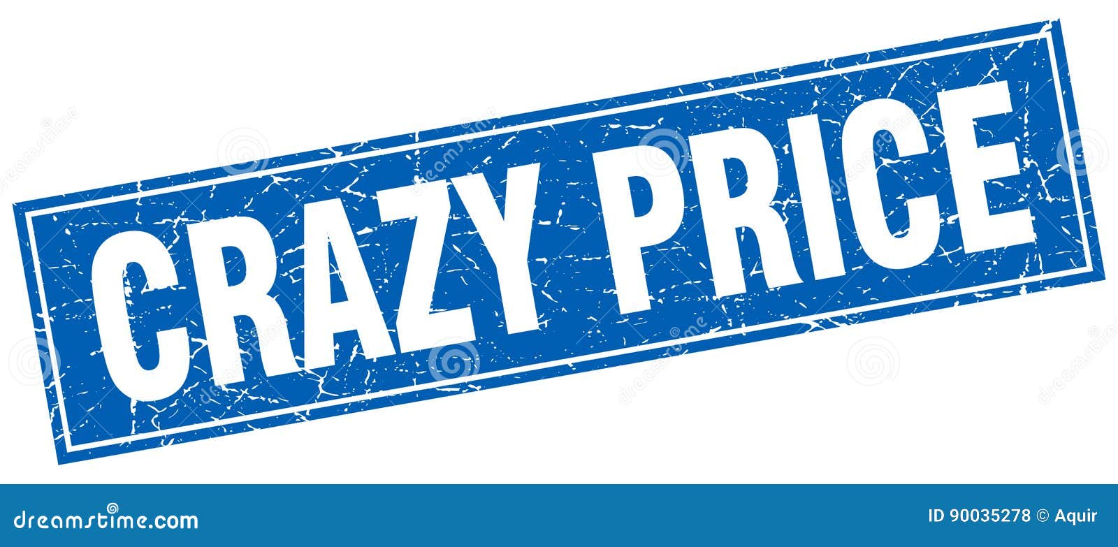 Timbre Fou De Place Des Prix Illustration de Vecteur - Illustration du ...