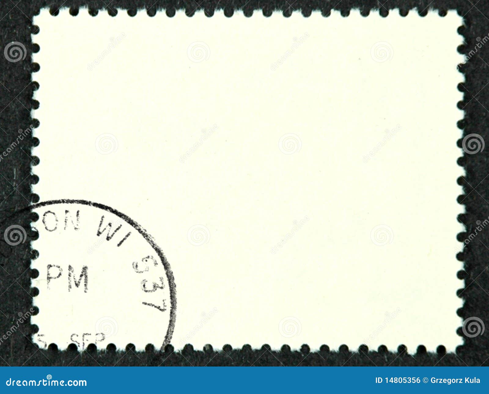 Timbre-poste photo stock. Image du forme, blanc, affranchissement ...