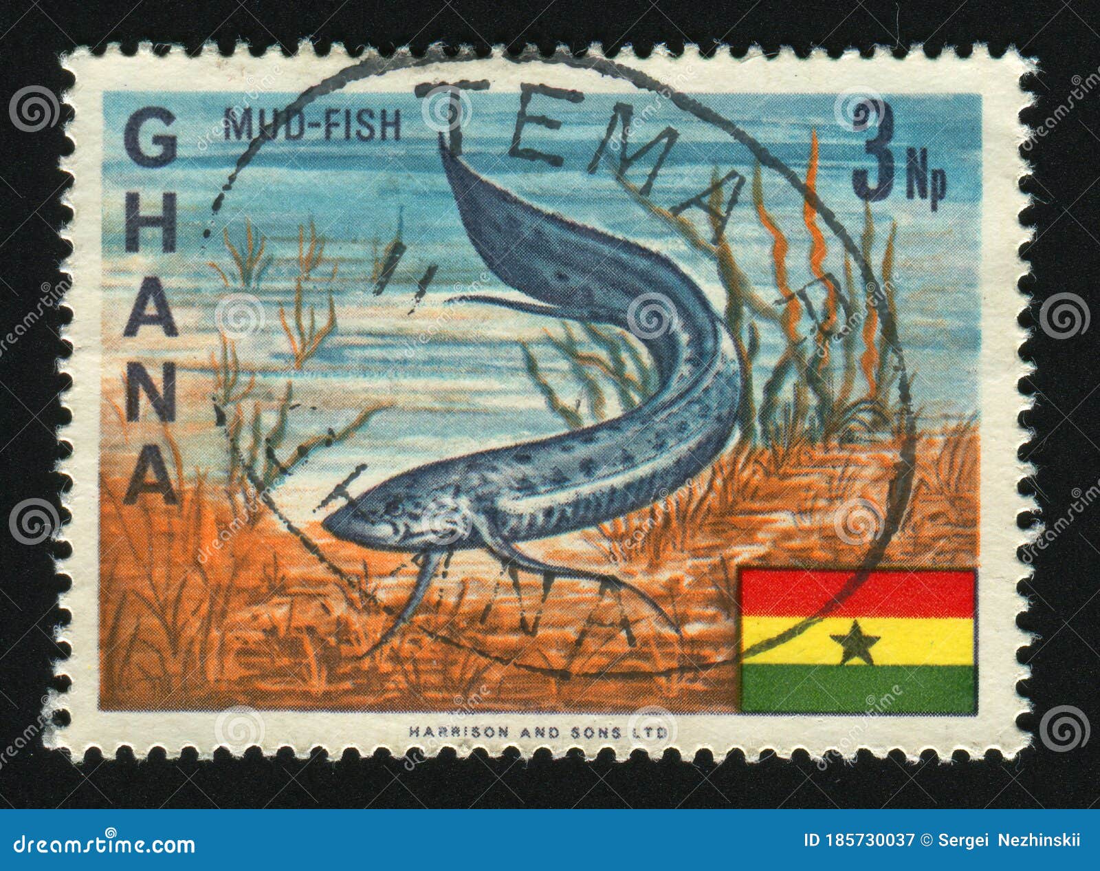 Timbre-poste photographie éditorial. Image du postal - 185730037