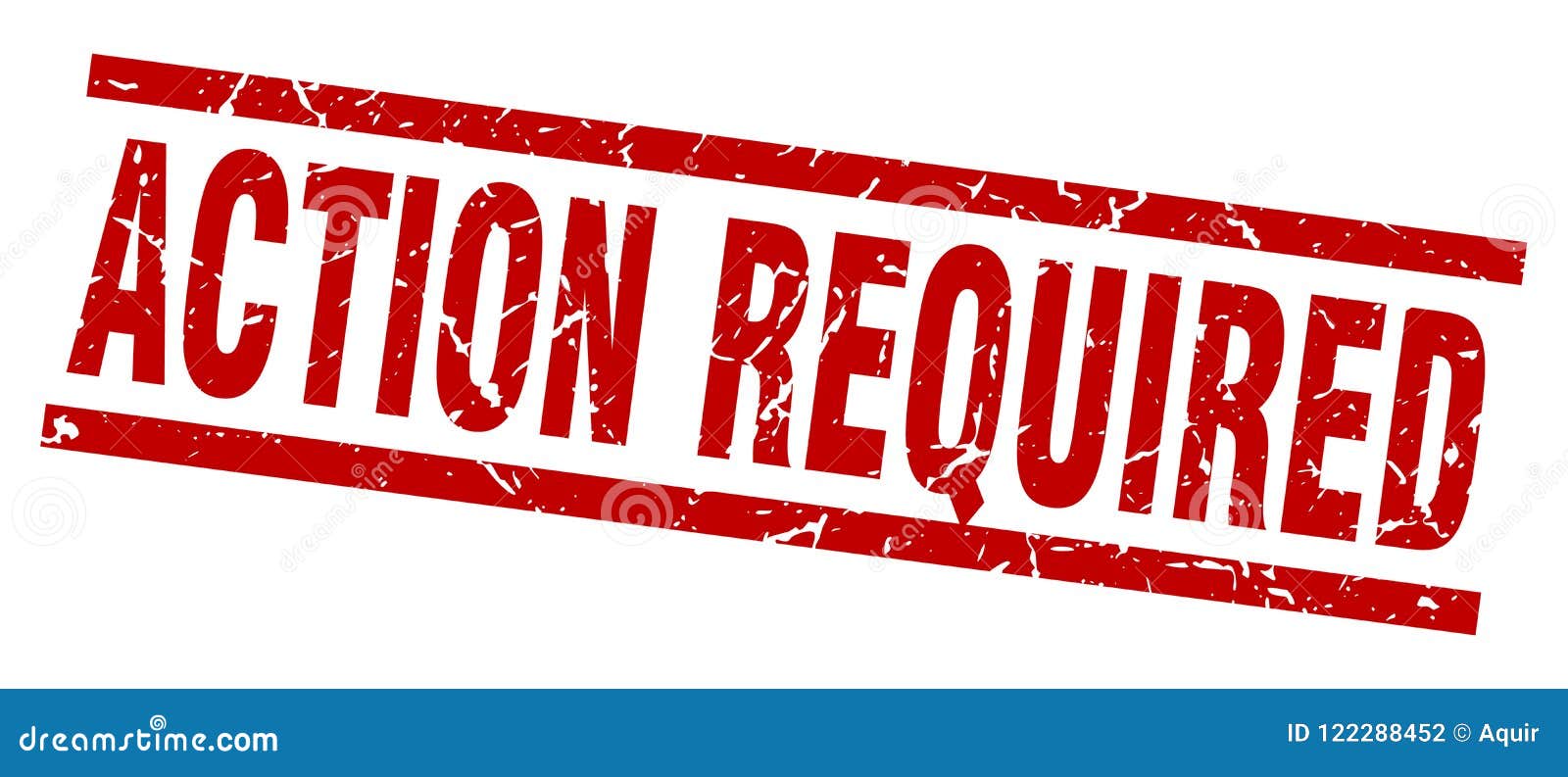 Timbre requis par action illustration de vecteur. Illustration du ...