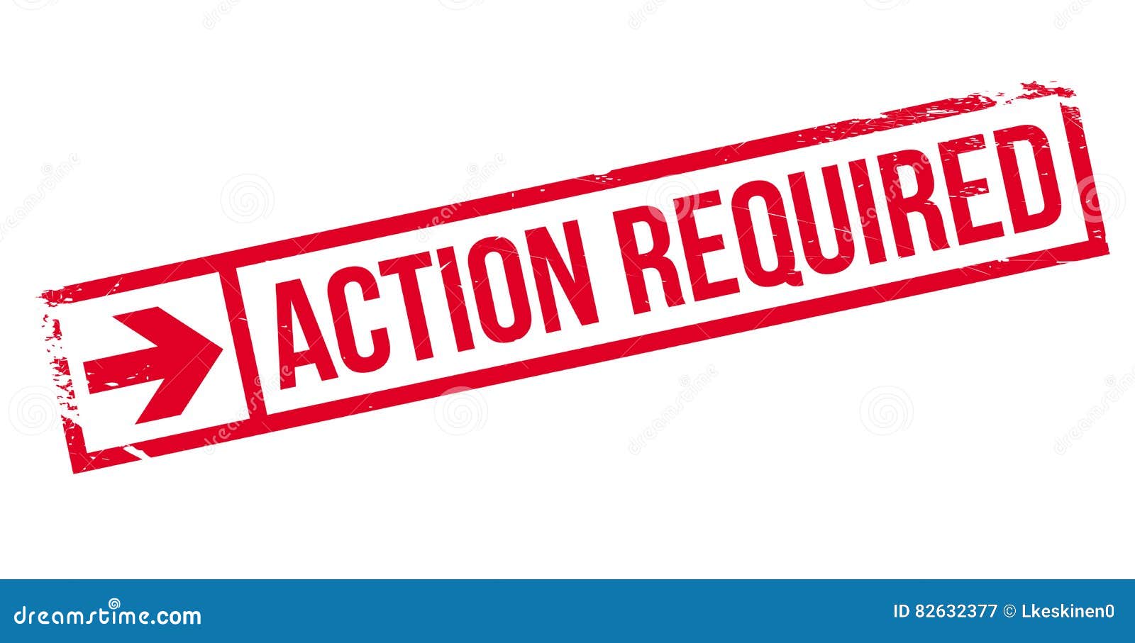 Timbre requis par action illustration de vecteur. Illustration du ...