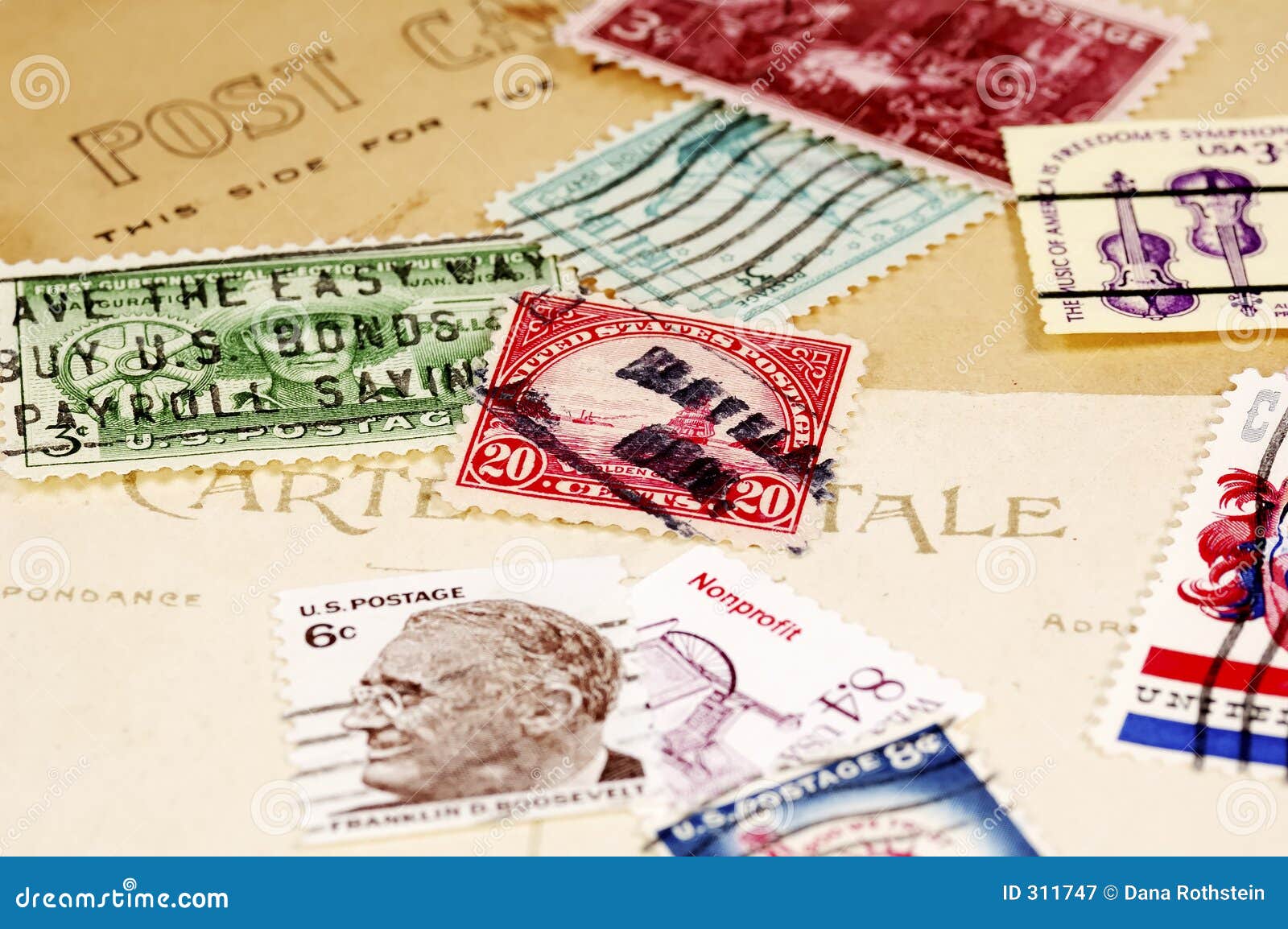 Timbres-poste photographie éditorial. Image du lettres - 311747