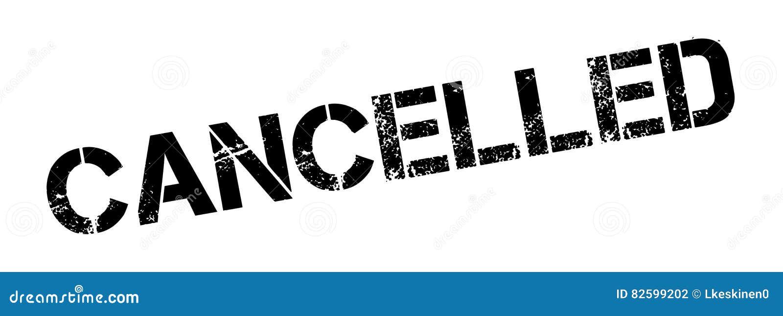 Timbro di gomma annullato illustrazione vettoriale. Illustrazione di ...