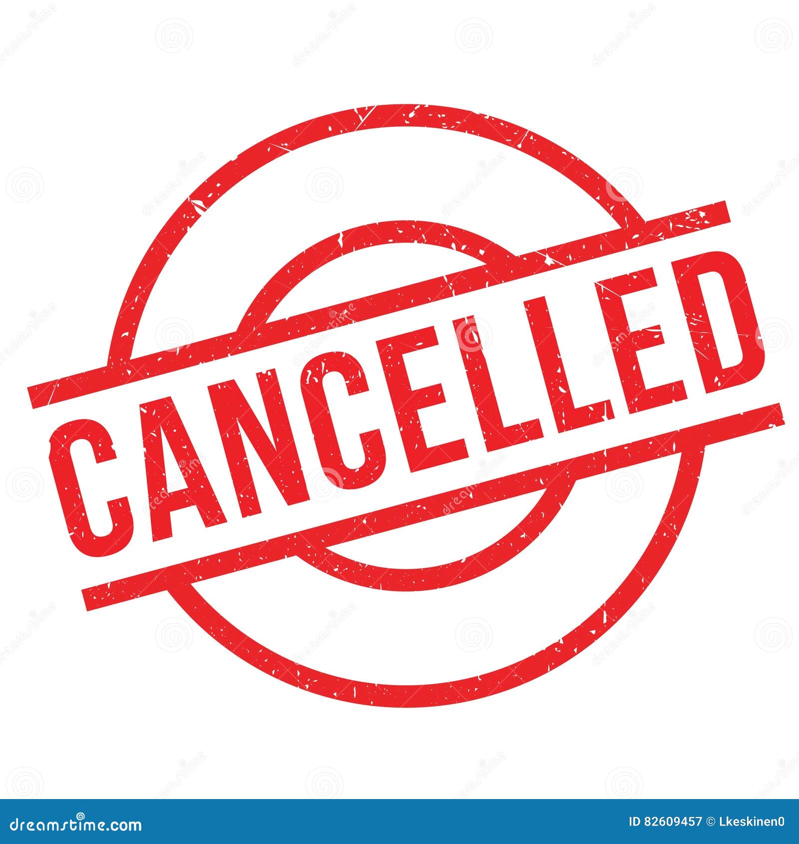 Timbro di gomma annullato illustrazione vettoriale. Illustrazione di ...