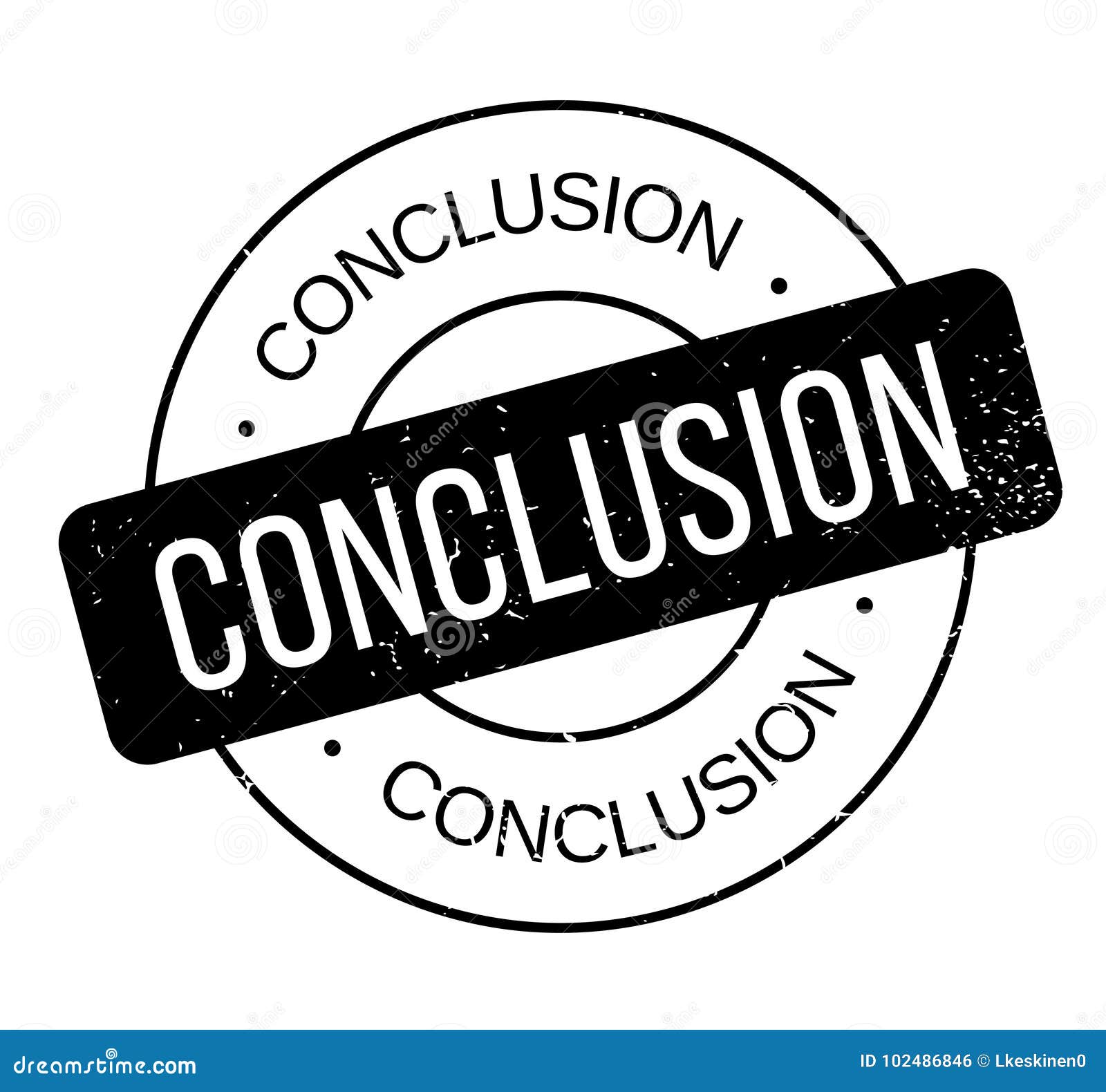 Timbro Di Gomma Di Conclusione Illustrazione Vettoriale - Illustrazione ...