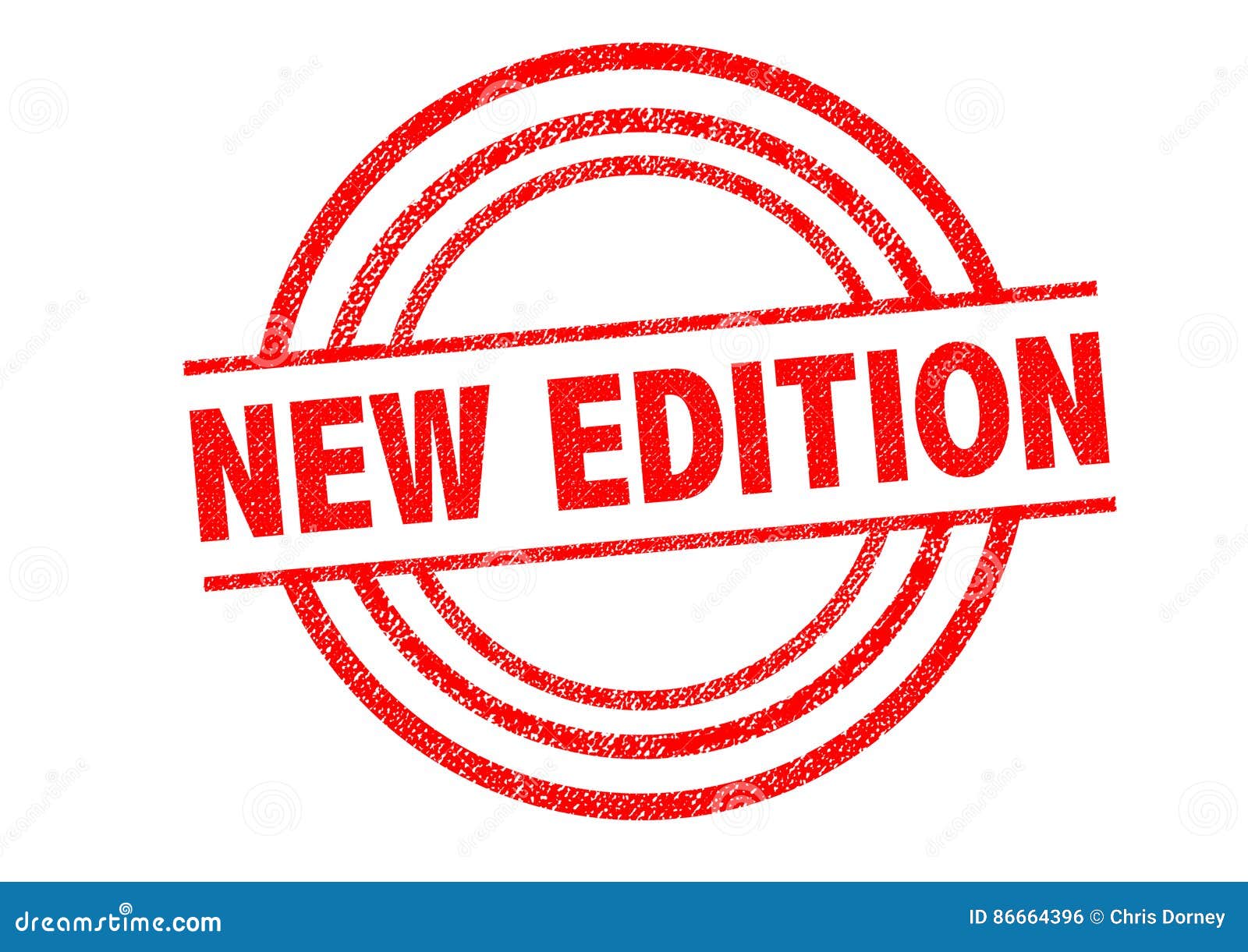 Timbro Di Gomma Della Nuova Edizione Illustrazione di Stock ...