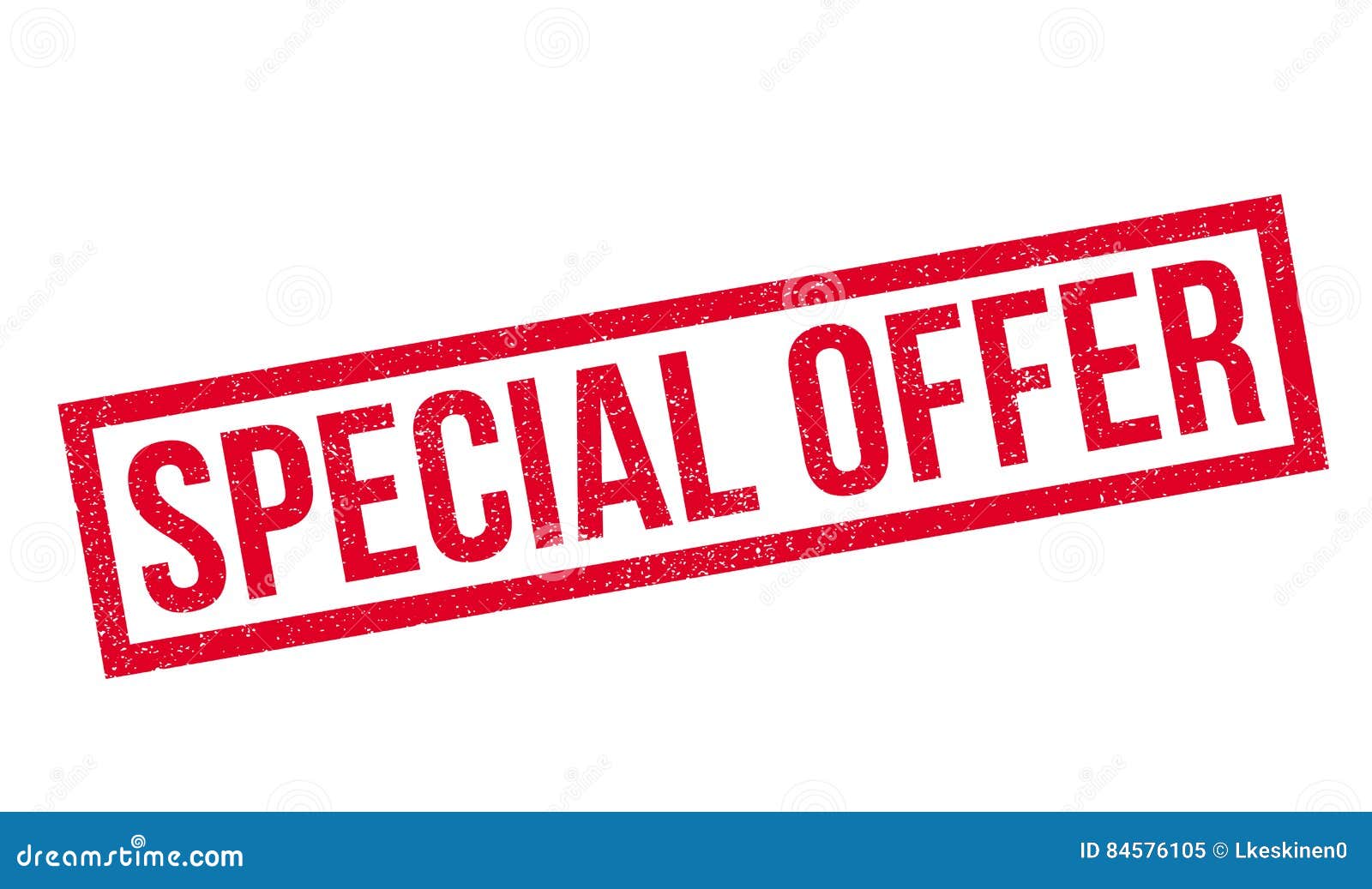 Timbro Di Gomma Di Offerta Speciale Illustrazione di Stock ...