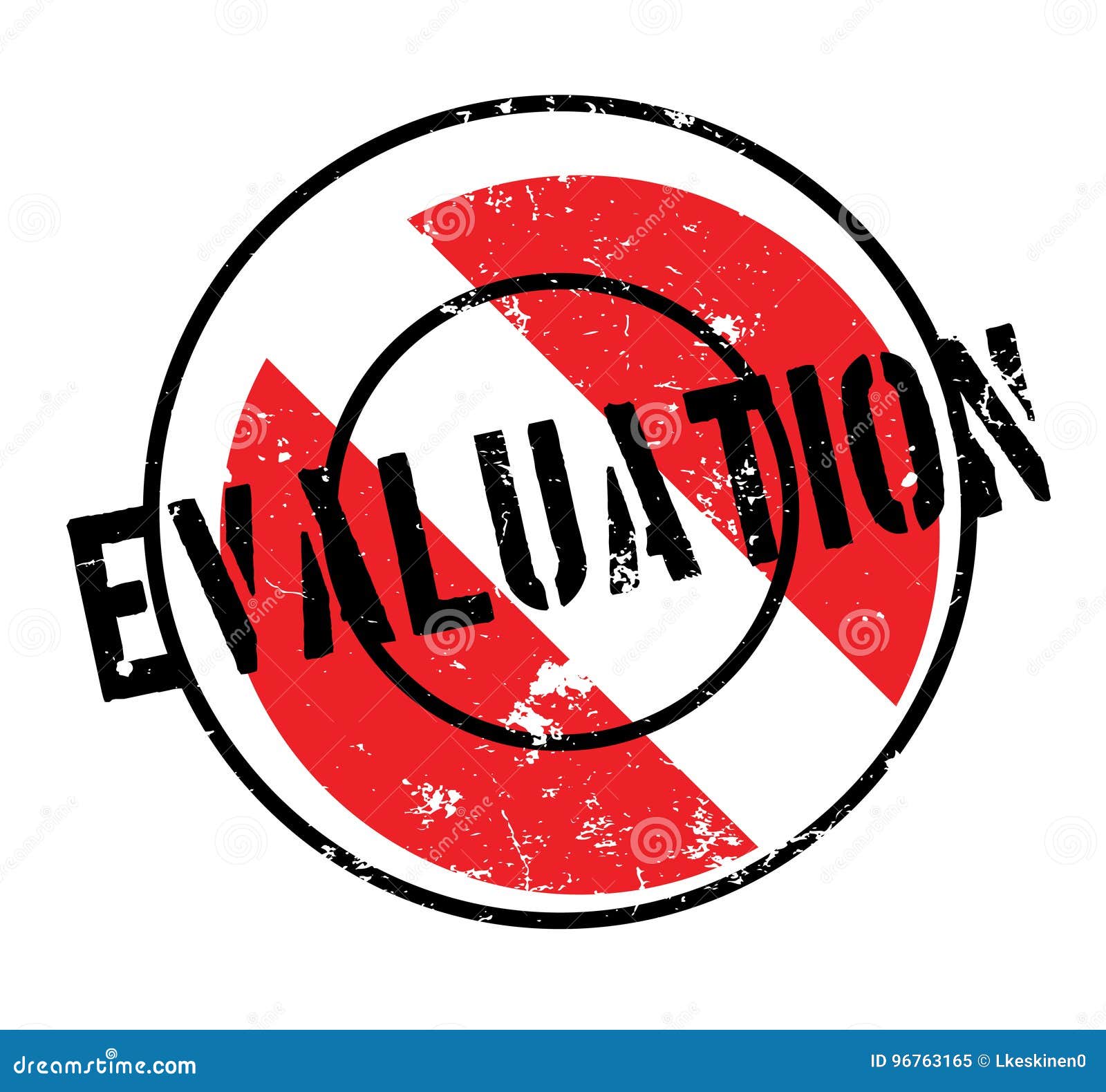 Timbro Di Gomma Di Valutazione Illustrazione Vettoriale - Illustrazione ...