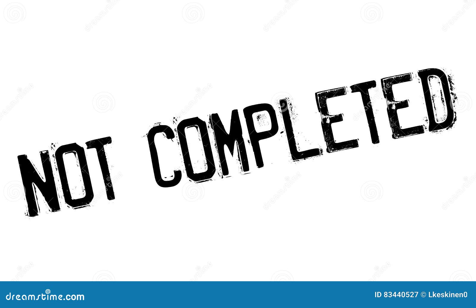 Timbro Di Gomma Non Completato Illustrazione di Stock - Illustrazione ...