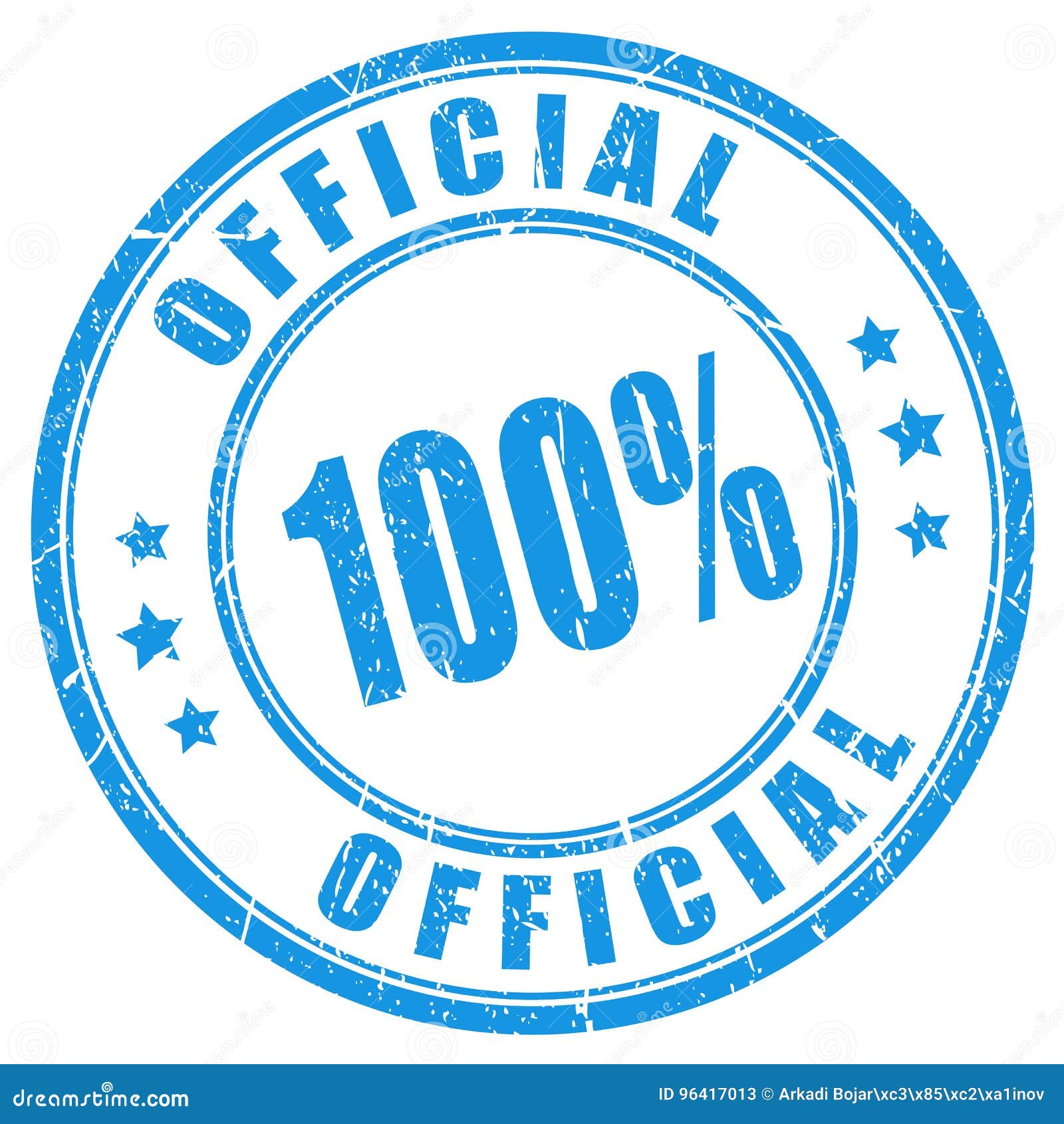 Timbro Di Gomma Rotondo Ufficiale Illustrazione Vettoriale ...