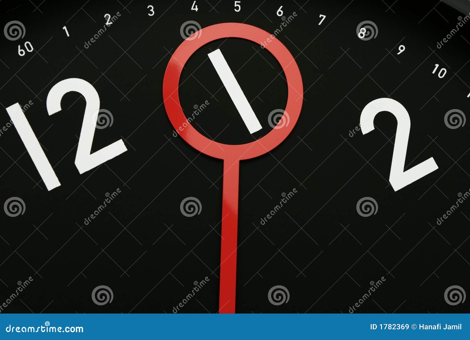 Time 1 o clock stock image. Image of noon, round, colors - 1782369