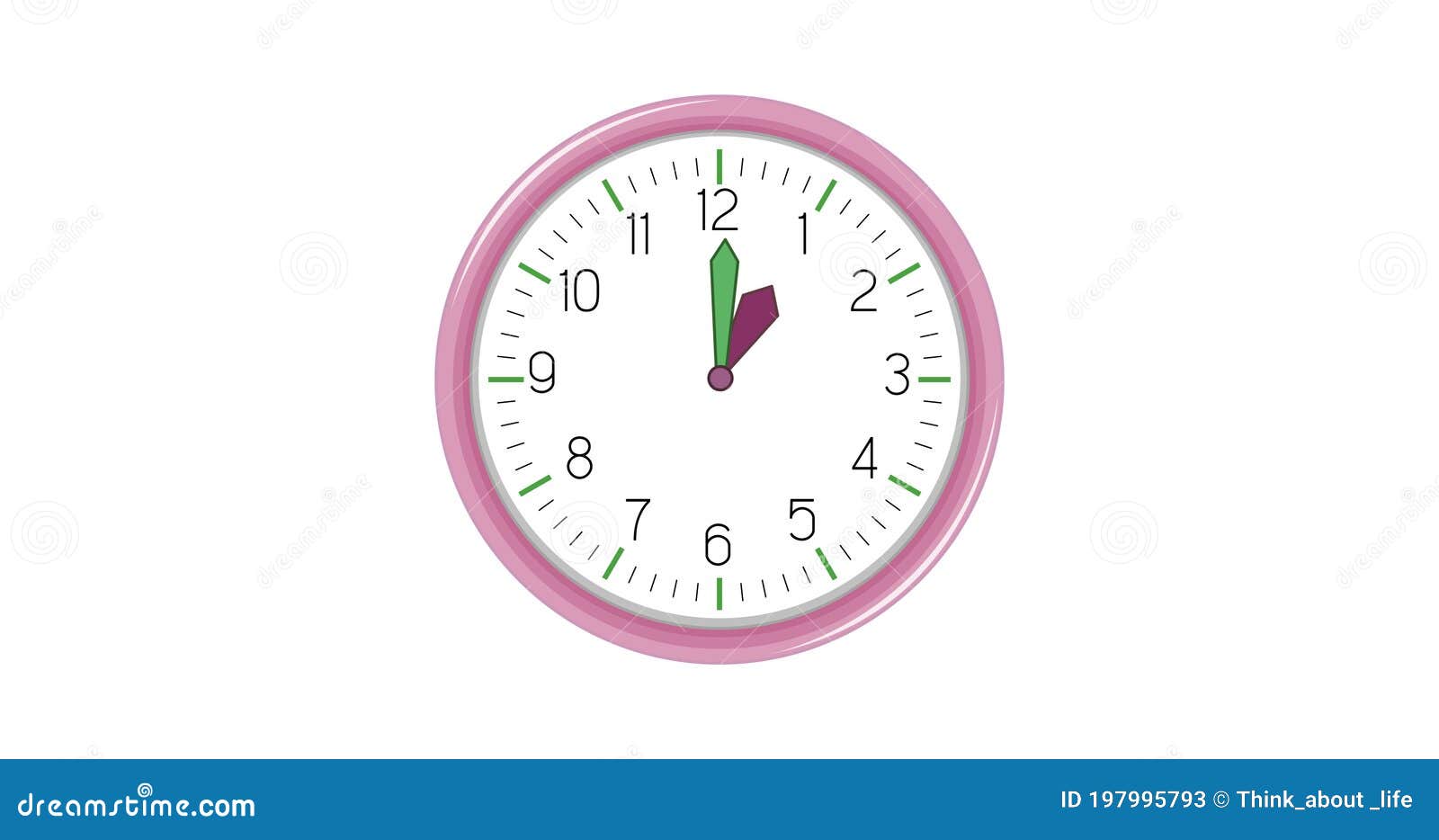 Time 1 O Clock Stock Illustrations – 46 Time 1 O Clock Stock ...