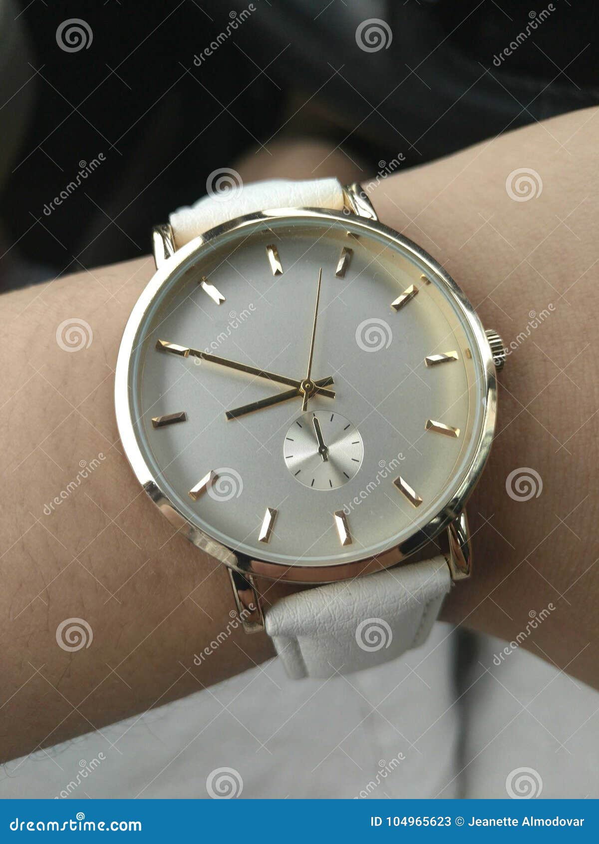 Time stock image. Image of watch, analog, time, white - 104965623