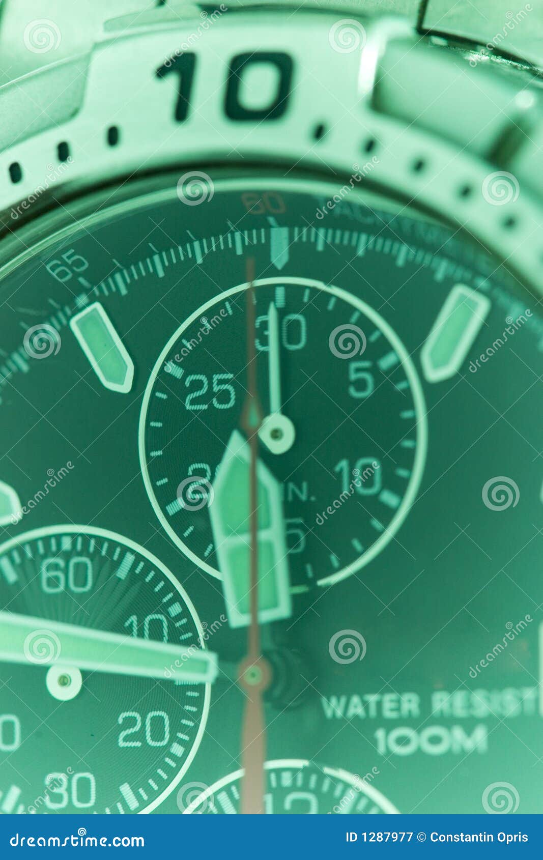 Time stock image. Image of swiss, metal, hours, watch - 1287977