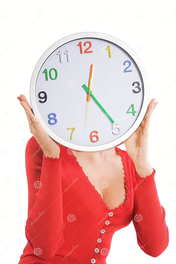 Time stock image. Image of vertical, attitude, time, decollete - 13574889