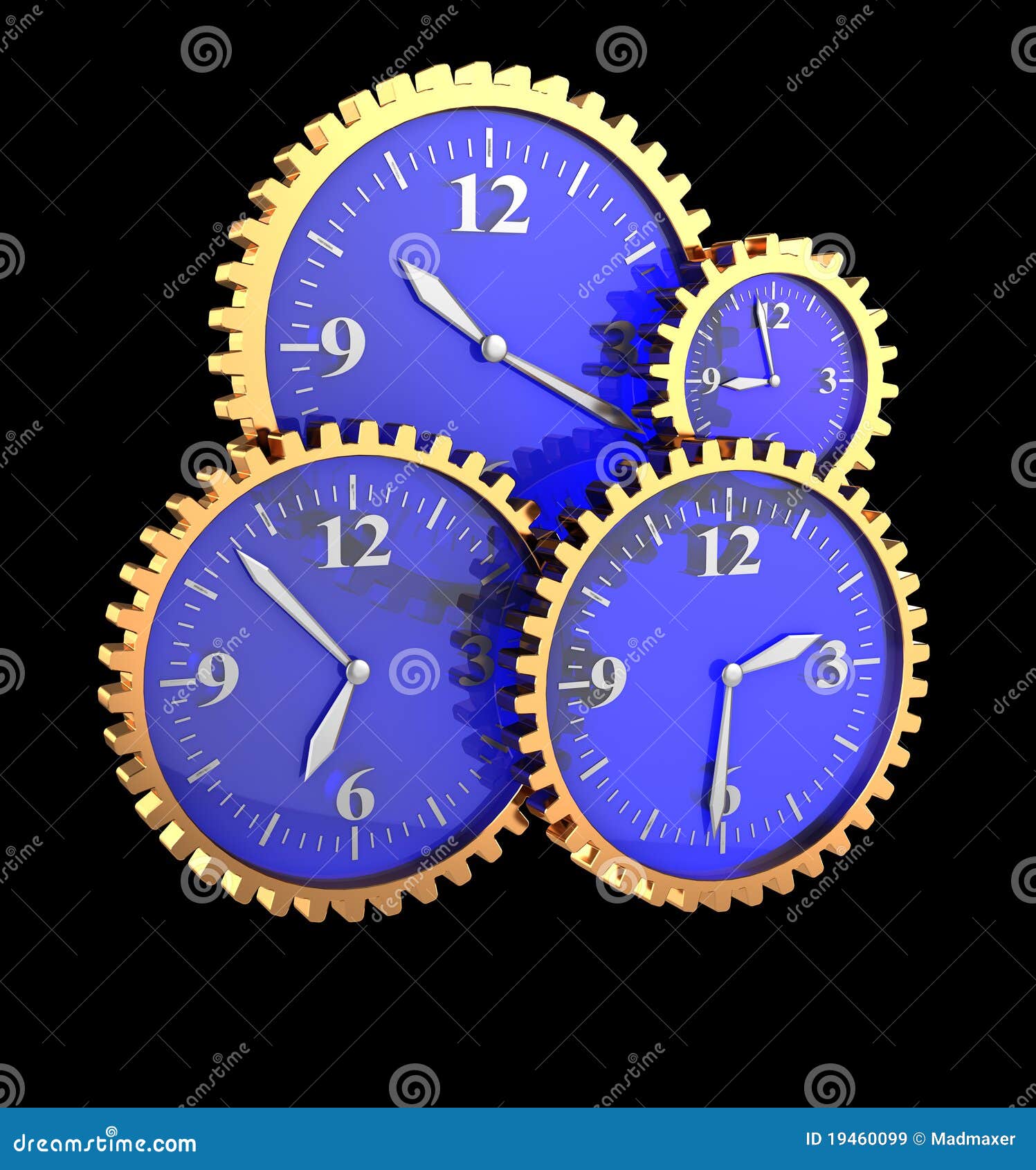 Time stock illustration. Illustration of machine, glossy - 19460099