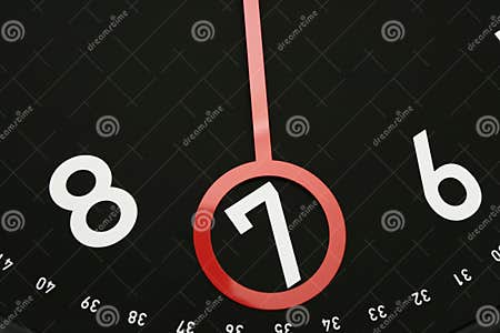 Time 7 o clock stock image. Image of night, contrast, hour - 1782095