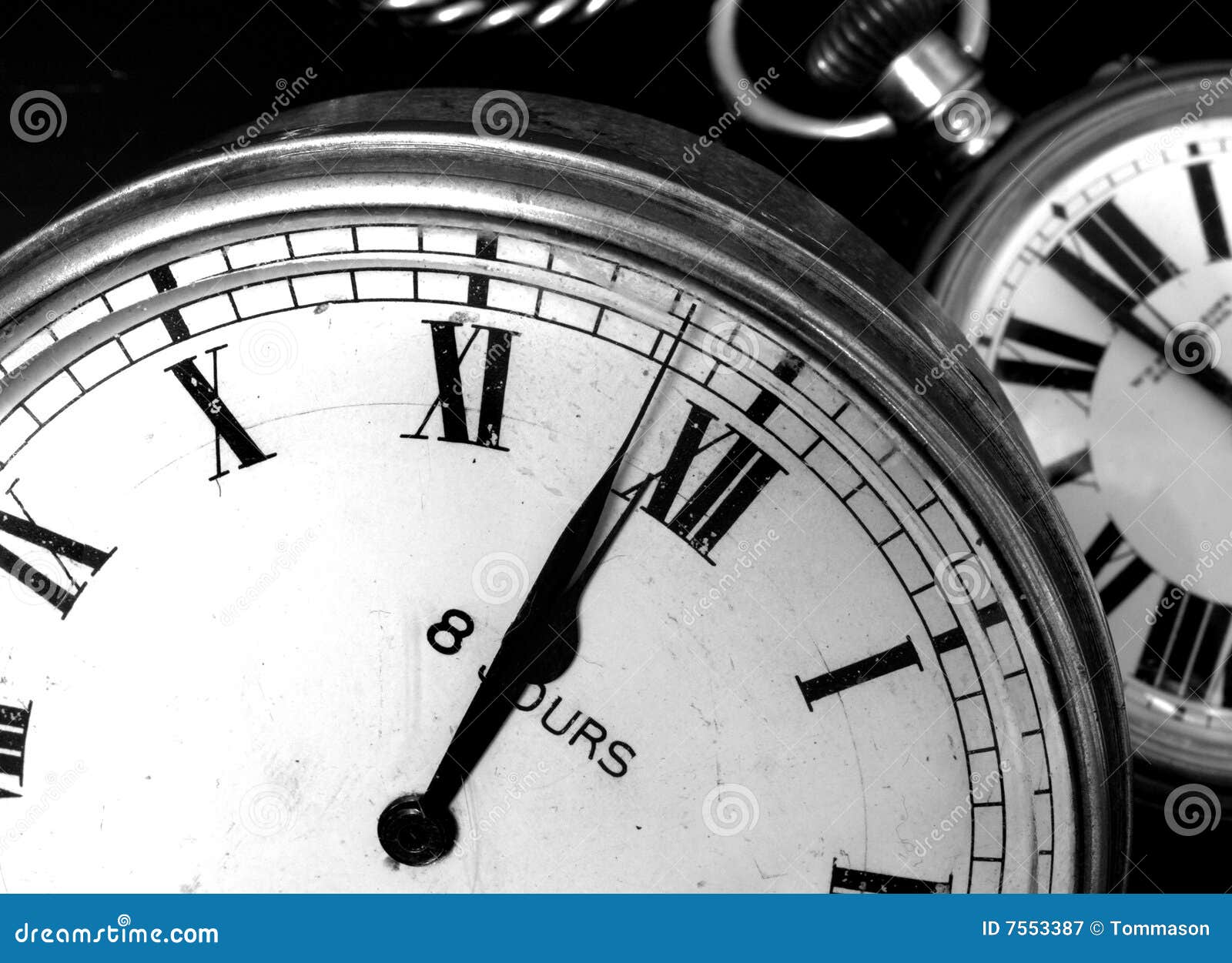 Time stock image. Image of watch, midnight, time, numerals - 7553387