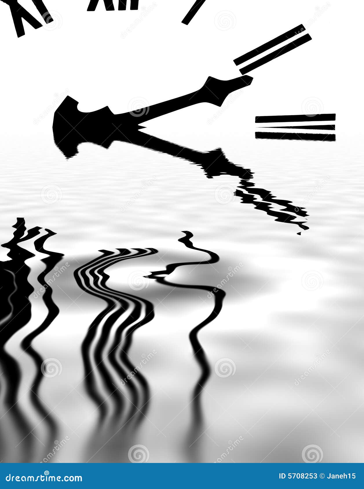 Time abstract stock illustration. Illustration of water - 5708253