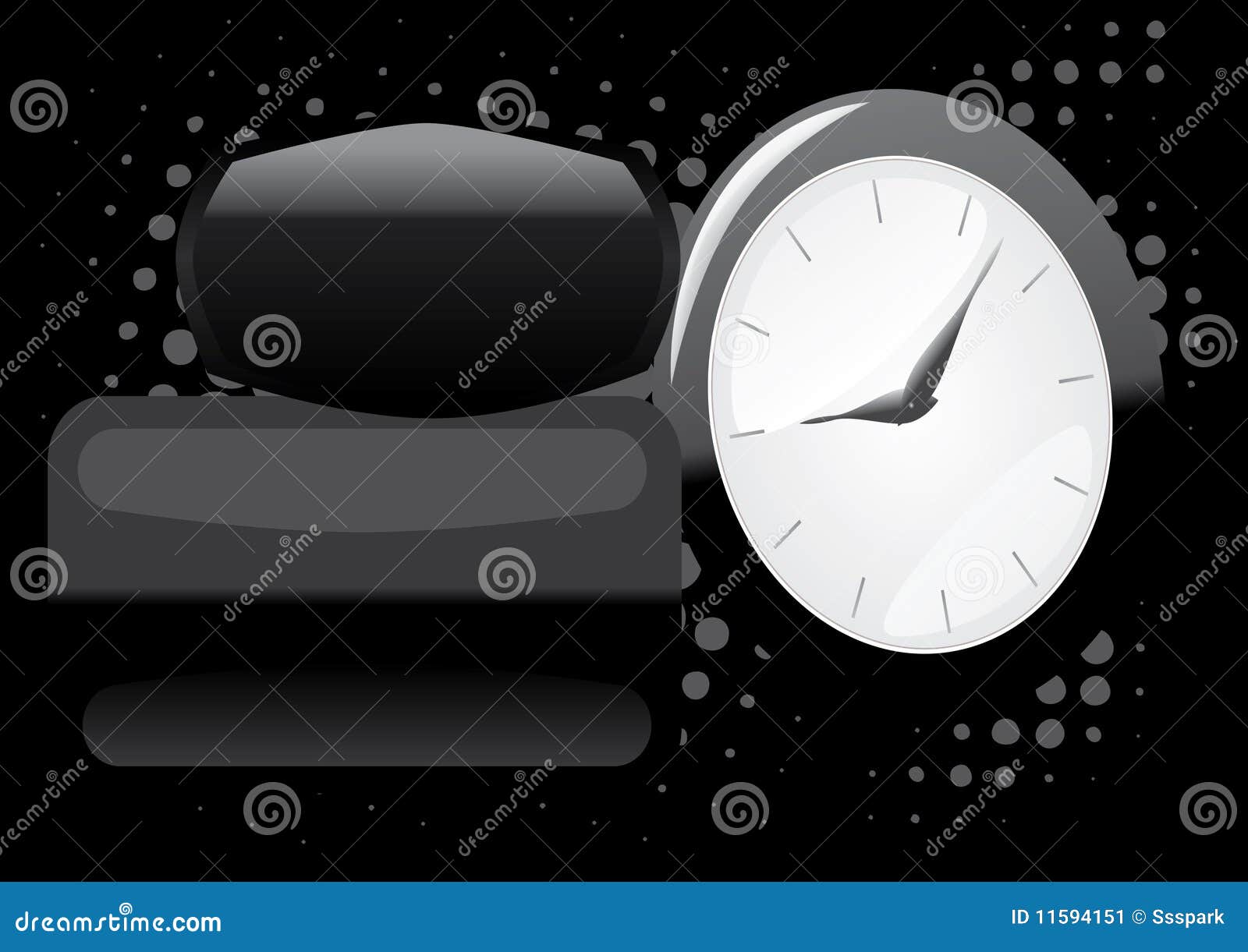 Time abstract background stock vector. Illustration of minute - 11594151