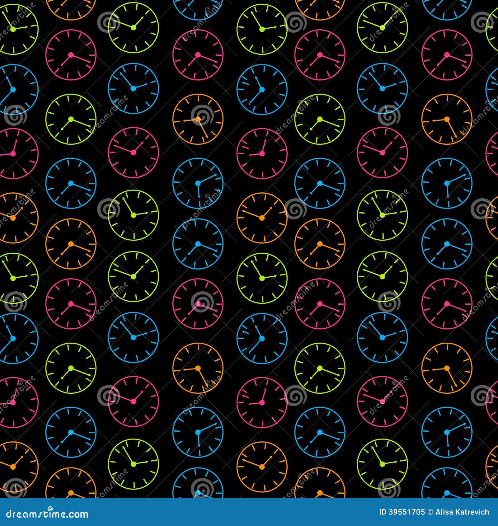 Time Abstract Background Illustration Stock Illustration - Illustration ...