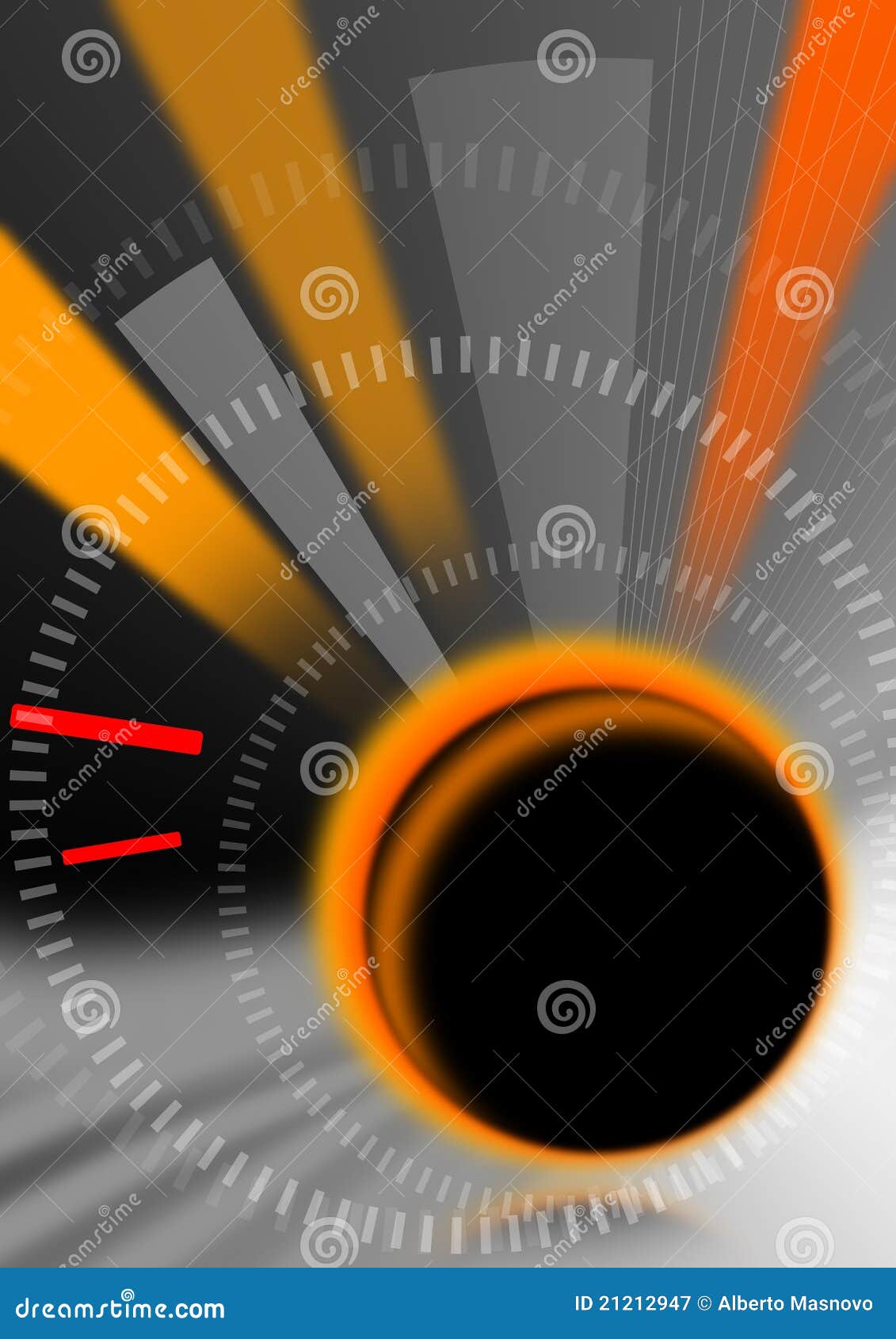 Time Abstract Background Reflections Stock Illustration - Illustration ...