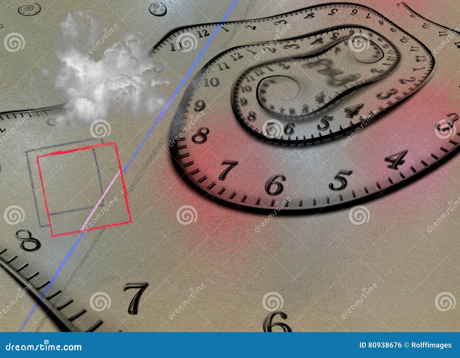 Time Abstract stock illustration. Illustration of icon - 80938676