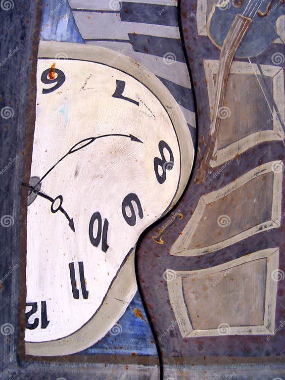 Time - Abstract Study Time Distortion Stock Photo - Image of clock ...