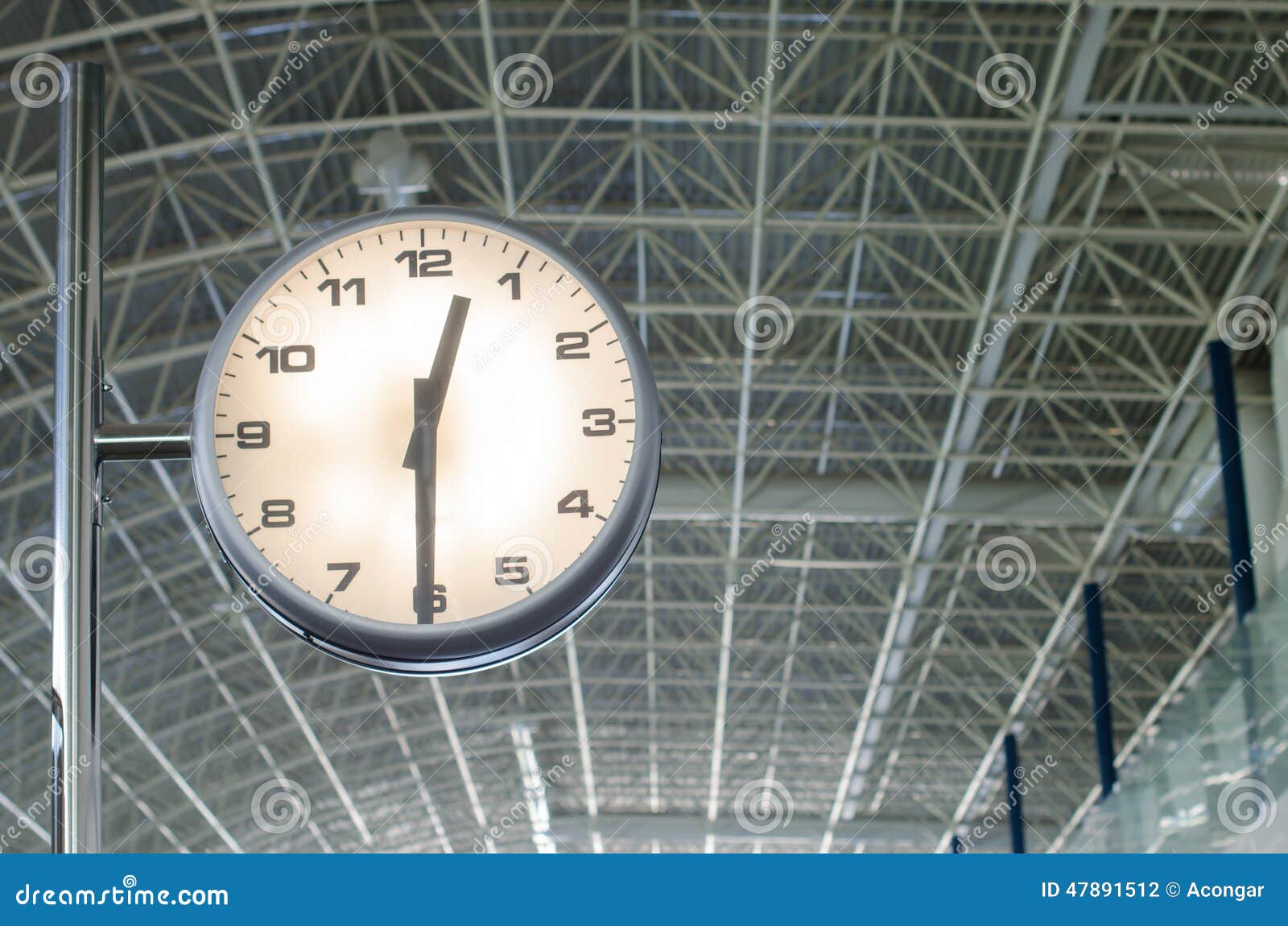 On time stock photo. Image of station, horizontal, punctual - 47891512