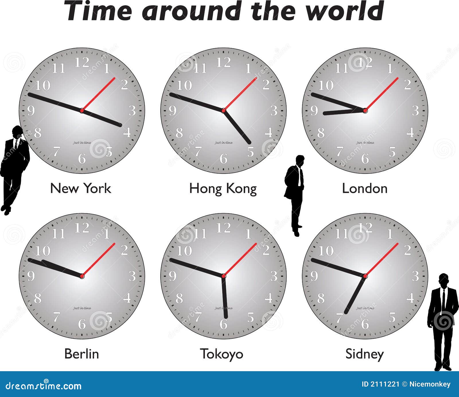 Time Around the World Business Stock Illustration - Illustration of ... Time Around the World Business Stock Illustration - Illustration of ...