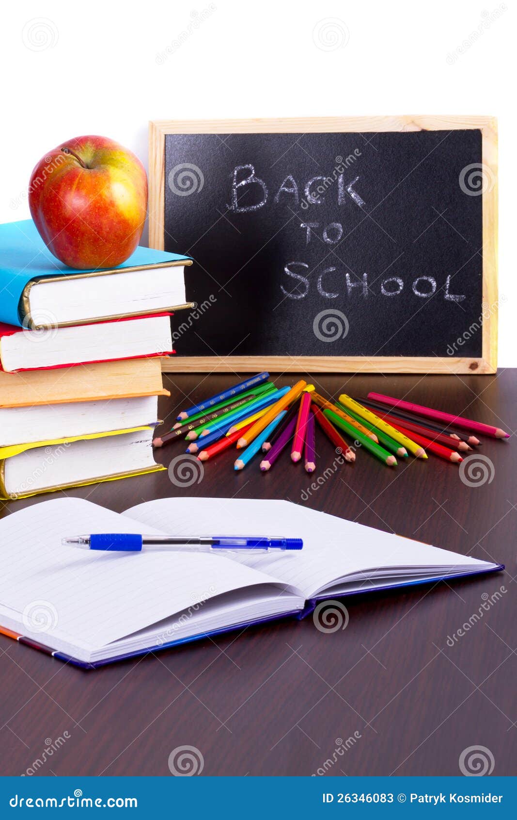 Time for back to school stock image. Image of learn, objects - 26346083
