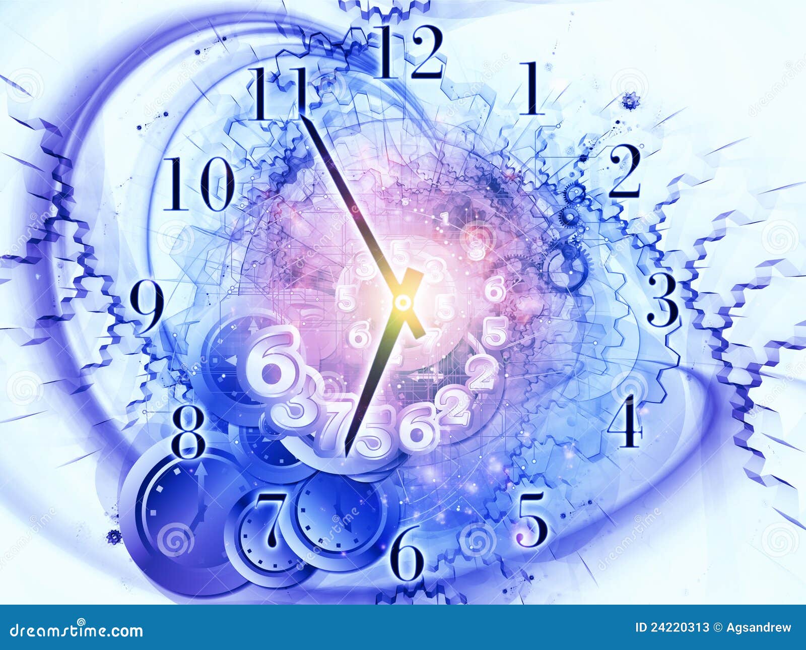 Time backdrop stock illustration. Illustration of clock - 24220313