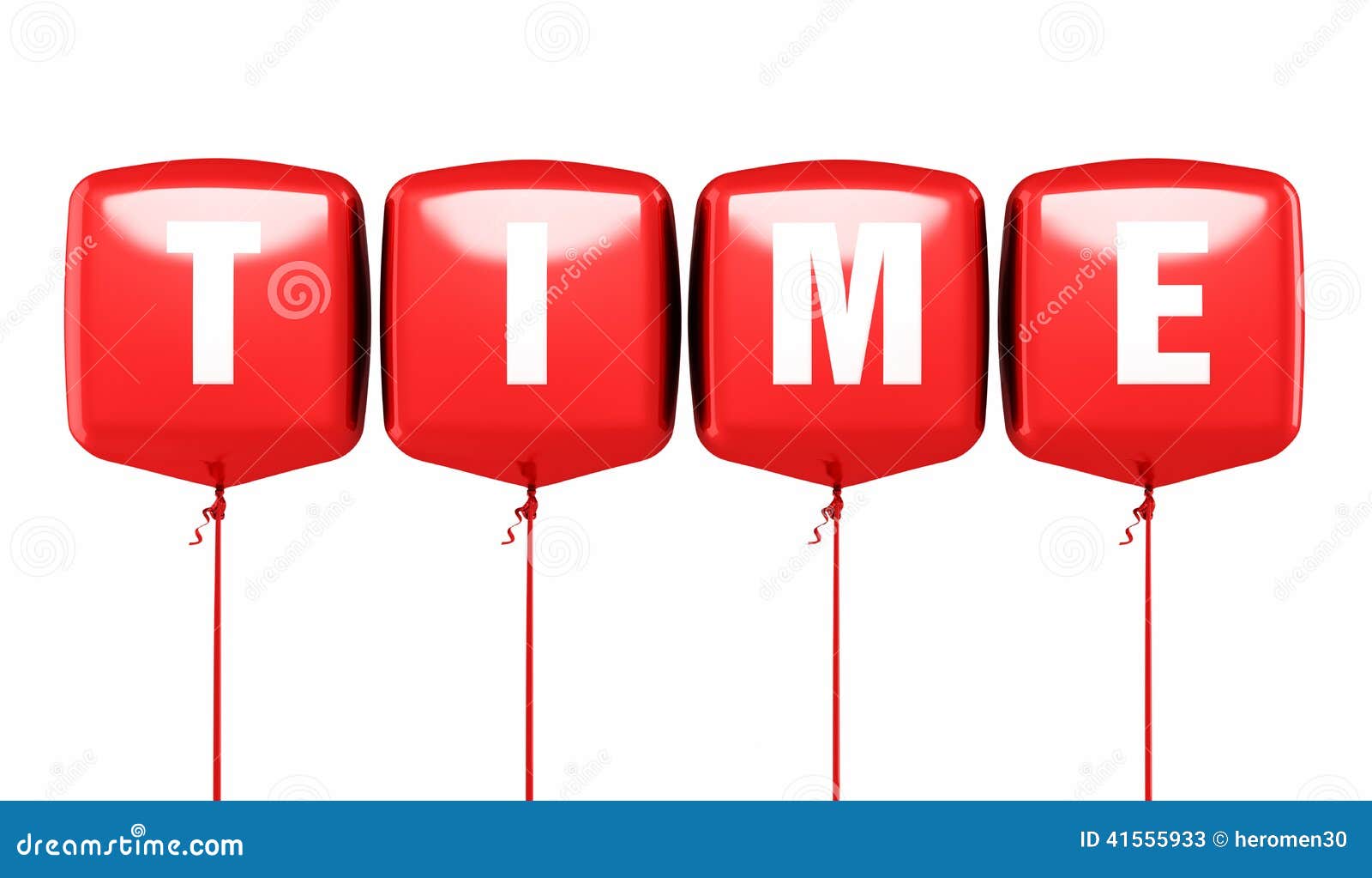 Time balloons stock illustration. Illustration of happy - 41555933