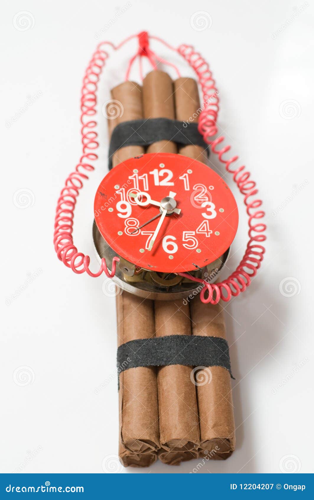 Time bomb stock image. Image of explosives, timer, terrorism - 12204207