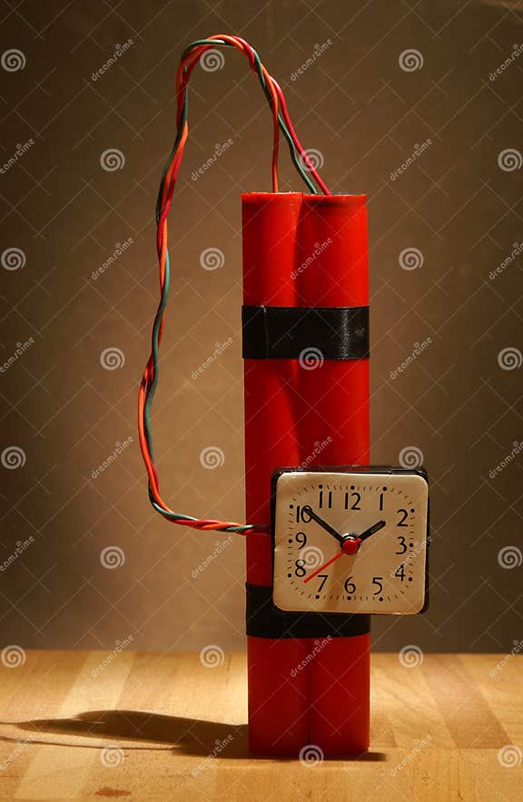 Time Bomb stock image. Image of risk, exploding, destruction - 27206893