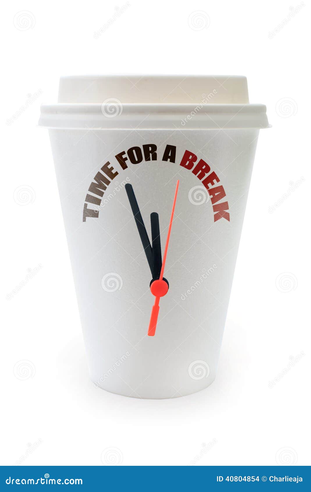Time for a break stock photo. Image of watch, breakfast - 40804854