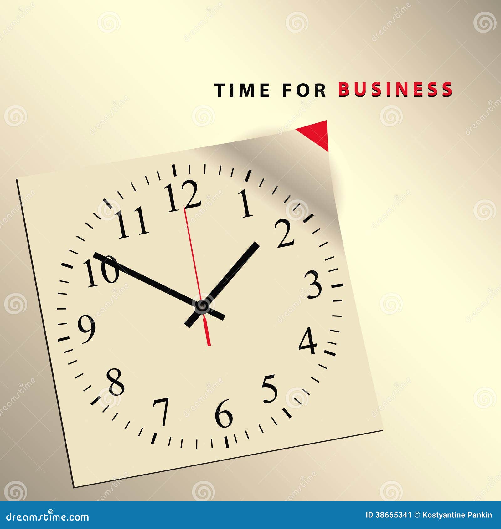 Time for business stock illustration. Illustration of clockwise - 38665341
