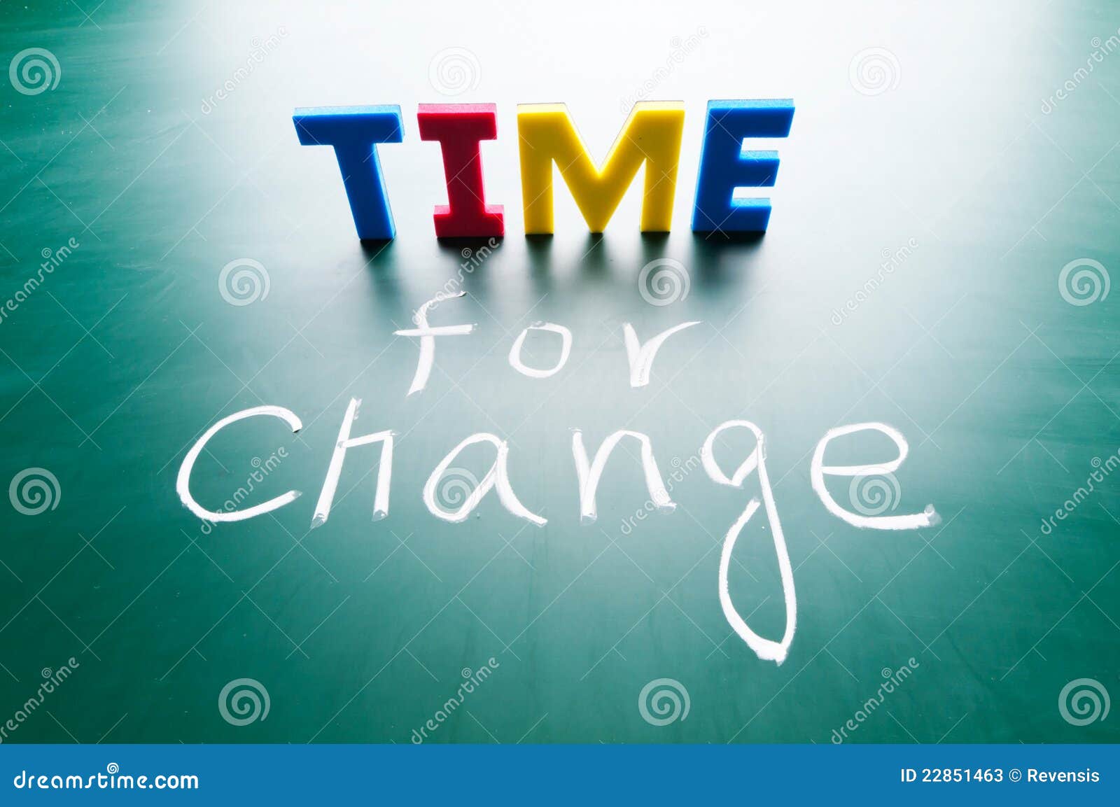 Time for change stock illustration. Illustration of improvement - 22851463
