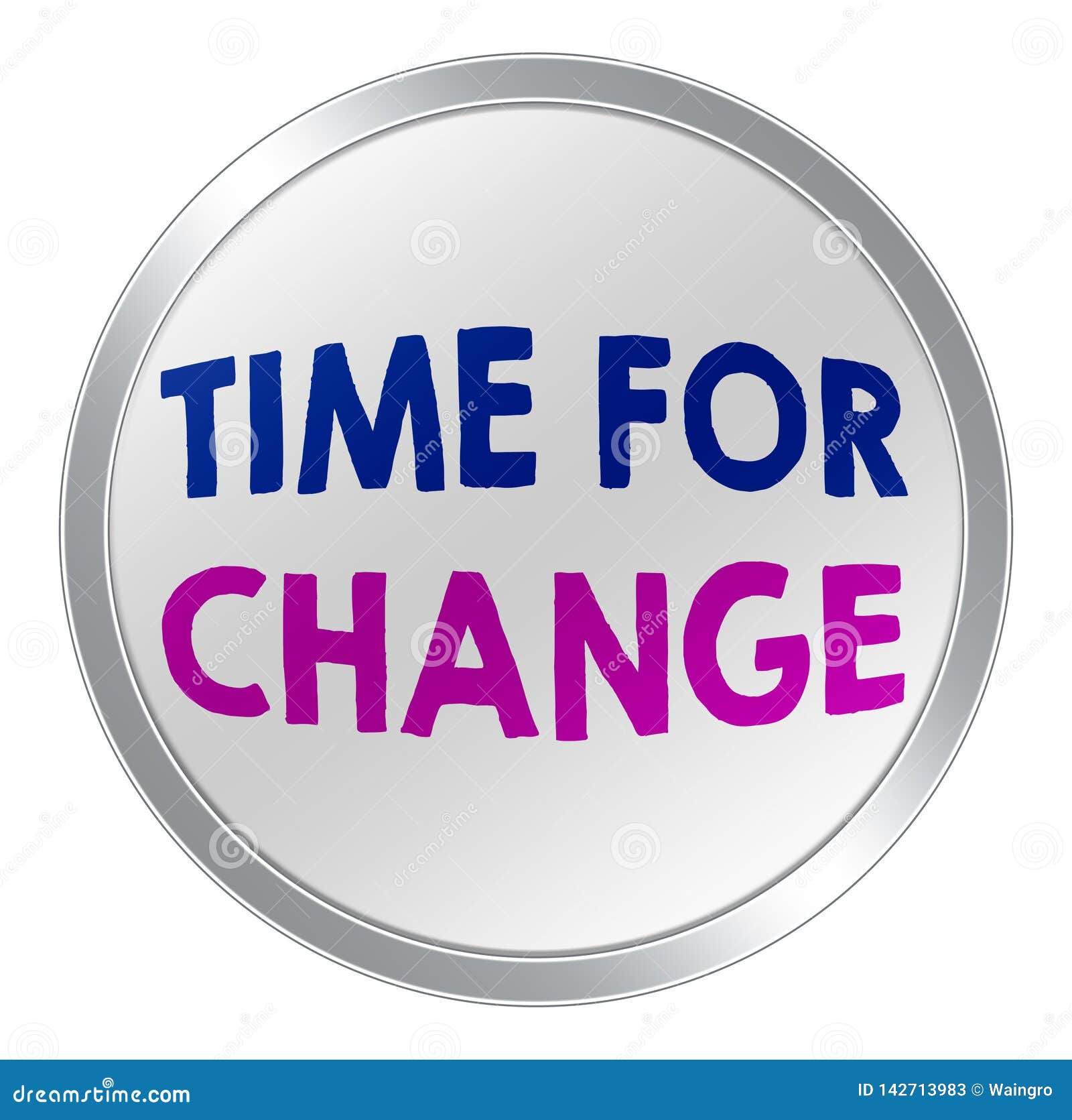 Time for change stock illustration. Illustration of life - 142713983