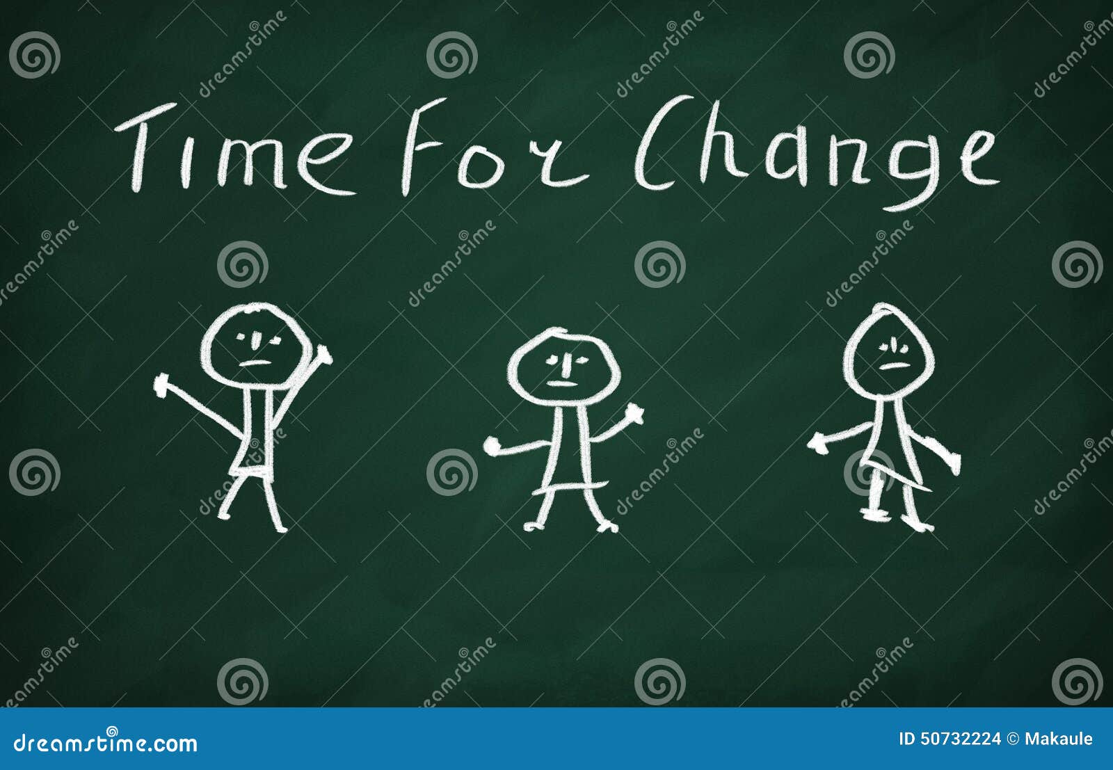 Time for change stock illustration. Illustration of improvement - 50732224