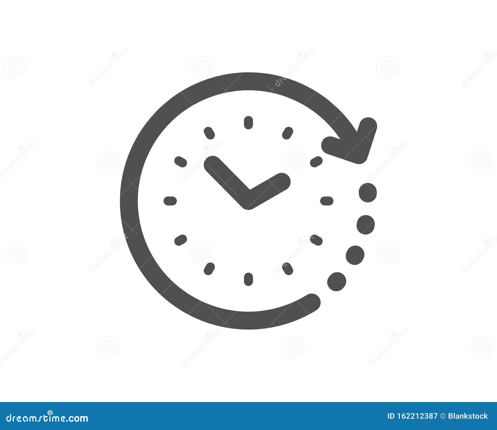 Time Change Icon. Clock Sign. Watch. Vector Stock Vector - Illustration ...