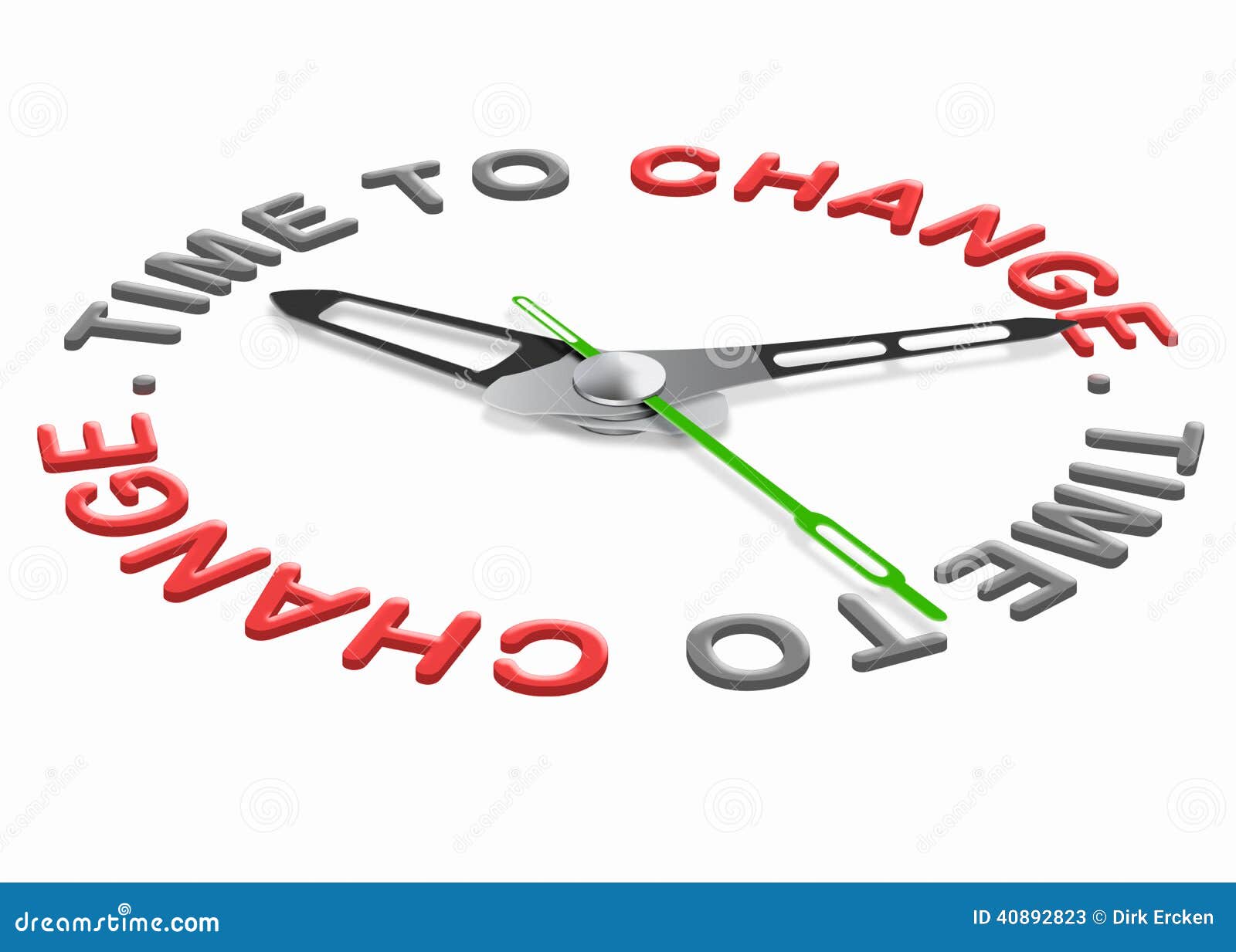Change Improve Adapt Adjust Evolve Calendar Countdown 3d Illustration ...