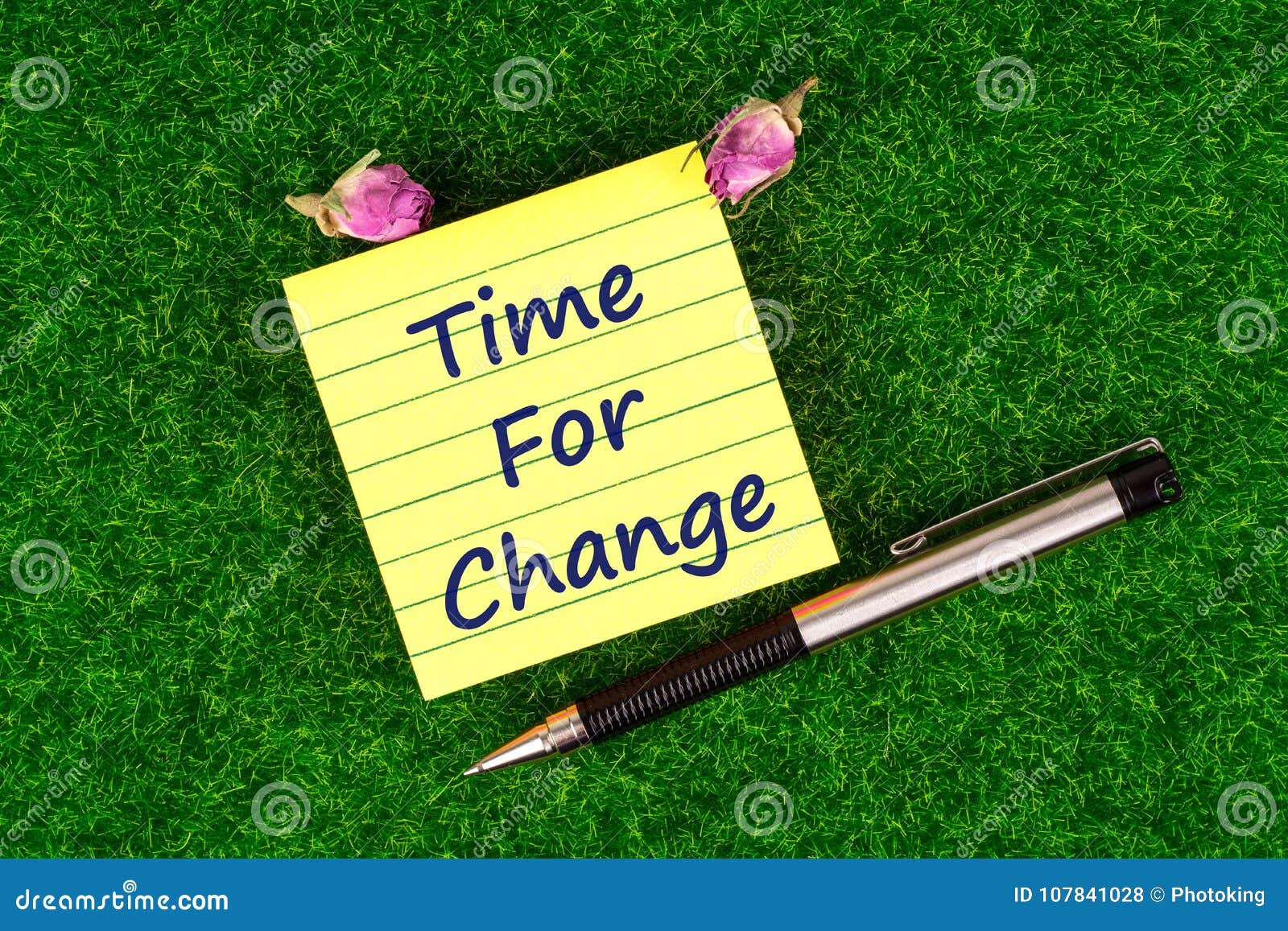 Time for change in note stock photo. Image of calligraphy - 107841028