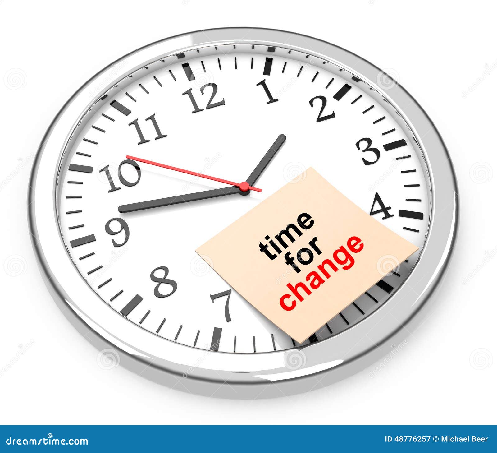 Time for change stock illustration. Illustration of clockwise - 48776257