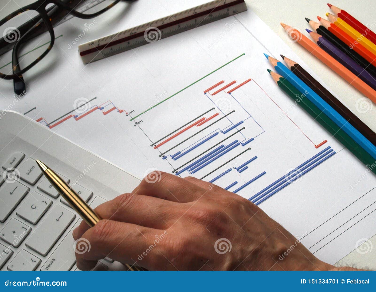 Time chart stock image. Image of analysis, market, corporate - 151334701