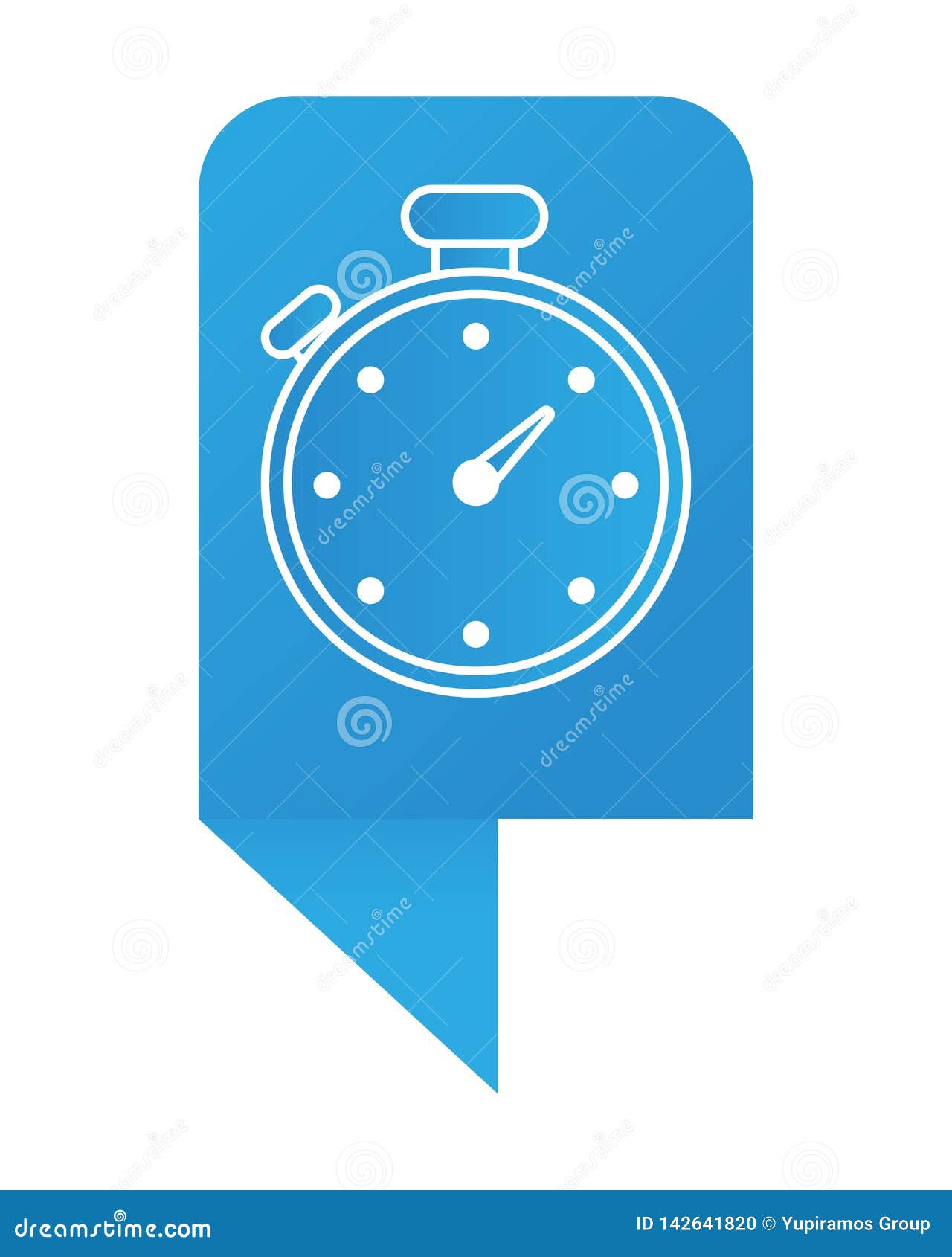 Time chronometer cartoon stock vector. Illustration of quick - 142641820