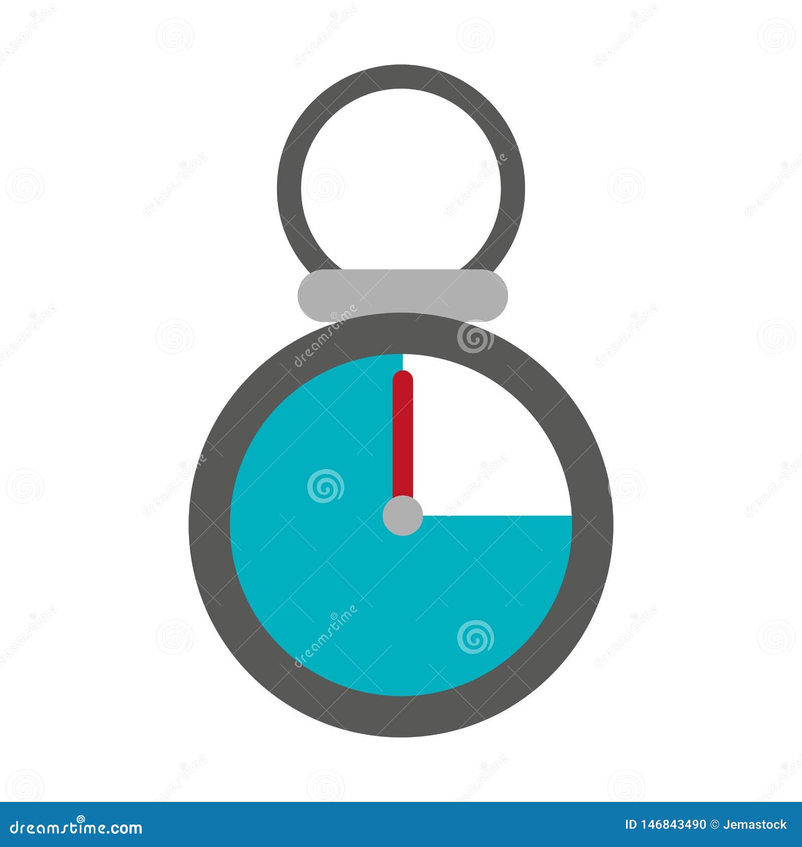 Time chronometer cartoon stock vector. Illustration of concept - 146843490